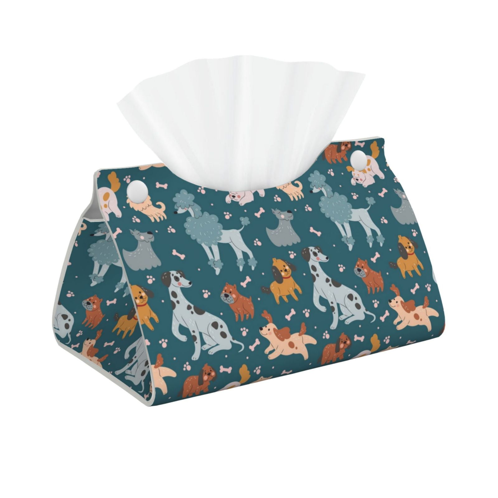 Honeii Dogs for Tissue Box Cover/Holder - Covers Rectangular Shaped ...