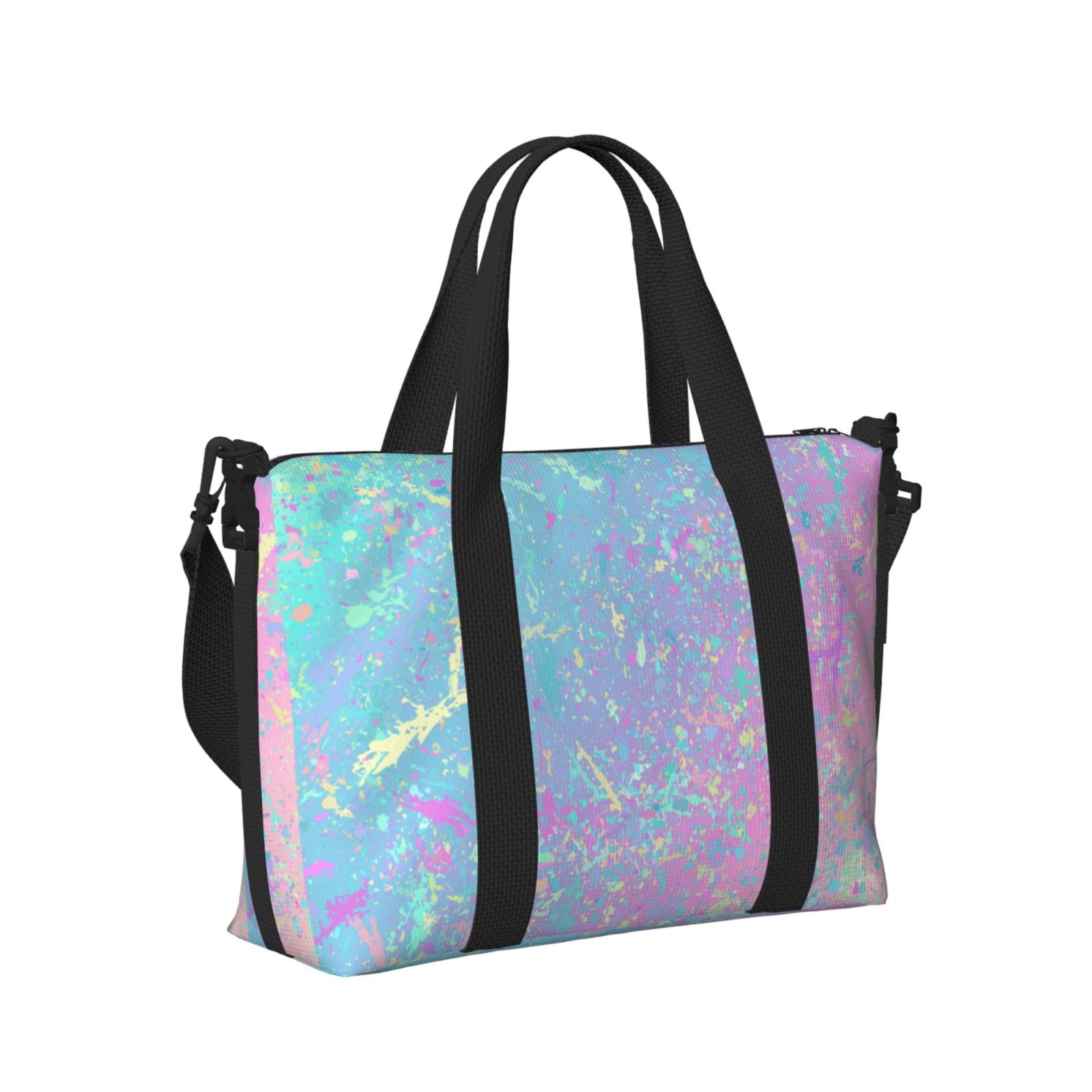 Honeii Fantasy Gradient Print Hand Travel Bag,Travel Duffle Bag ...