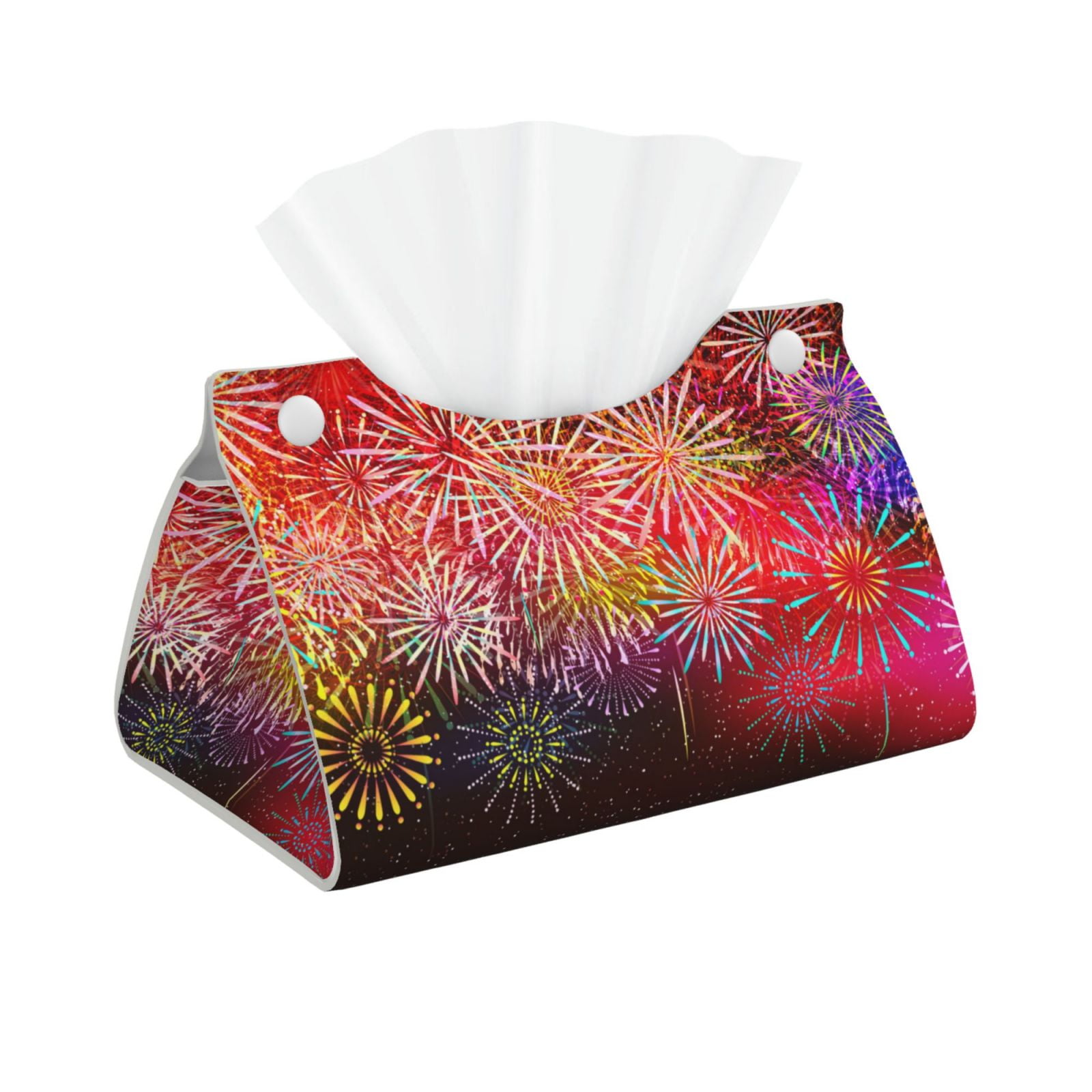 Honeii Fireworks for Tissue Box Cover/Holder - Covers Rectangular ...