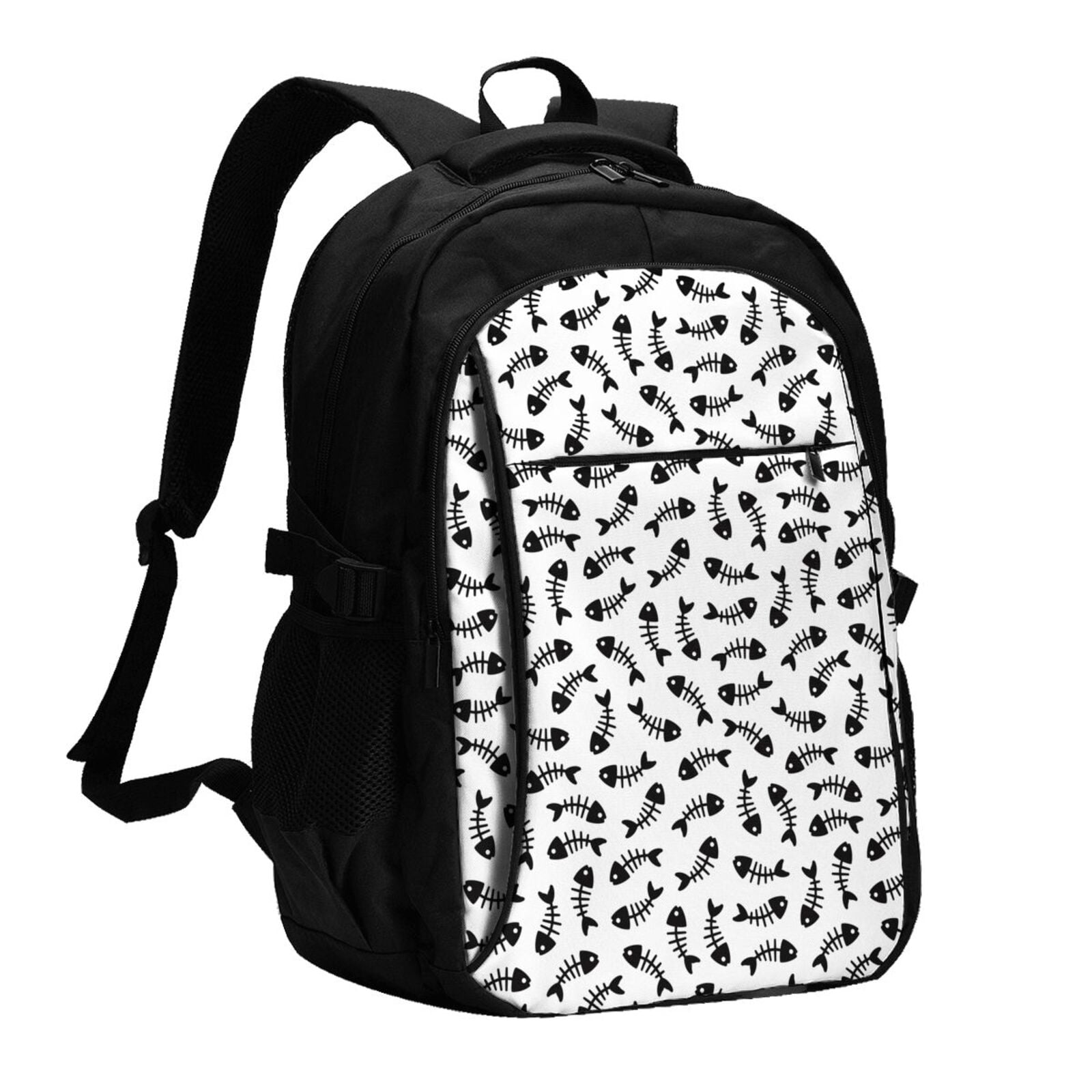 Honeii Fish Bone for Travel Laptop Backpack, Business Laptops Backpack ...