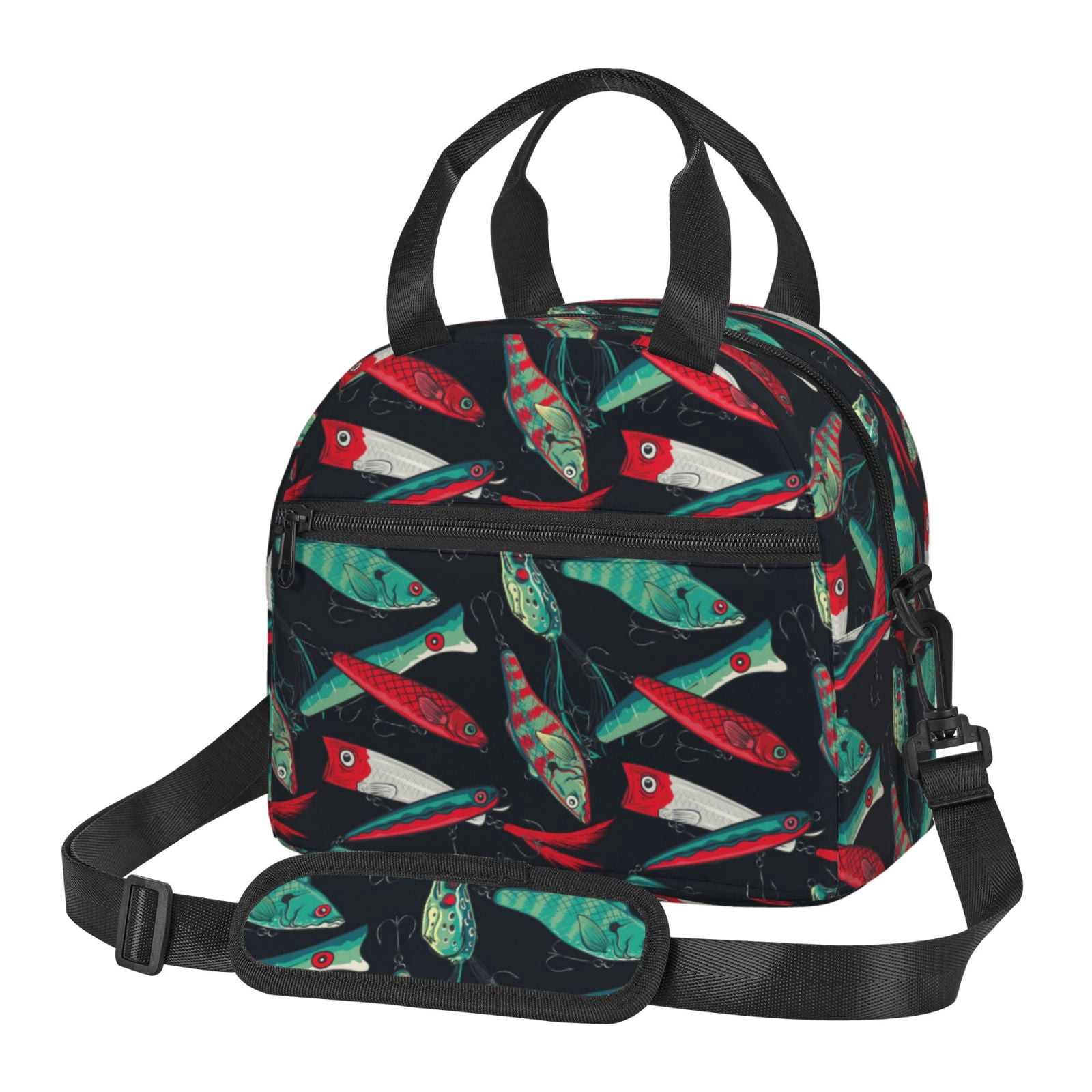 Honeii Fishing Lure for Insulated Lunch Box, Lunch Bag Lunch Cag for ...