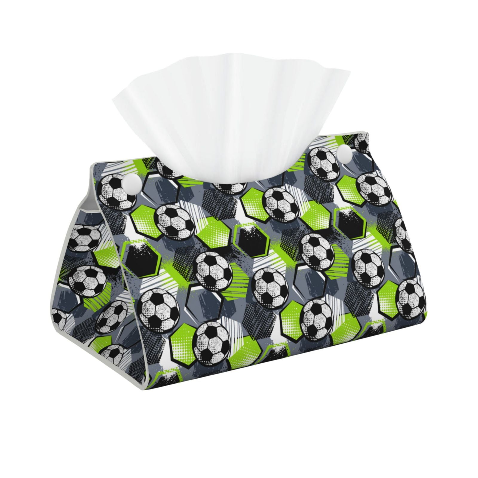 Honeii Football for Tissue Box Cover/Holder - Covers Rectangular Shaped ...