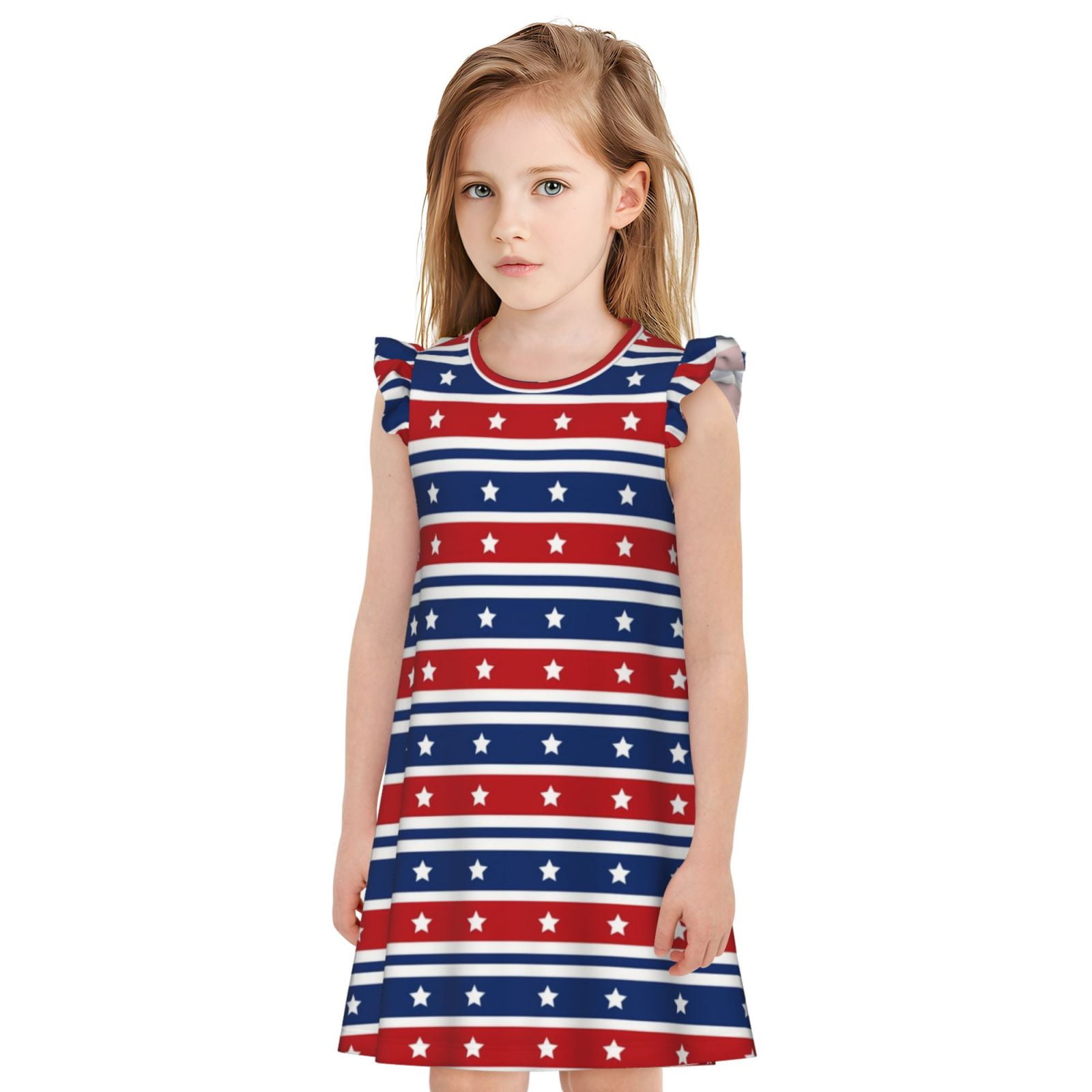 Honeii Fourth Of July Nightgowns Pajama Dresses - Princess-Inspired ...