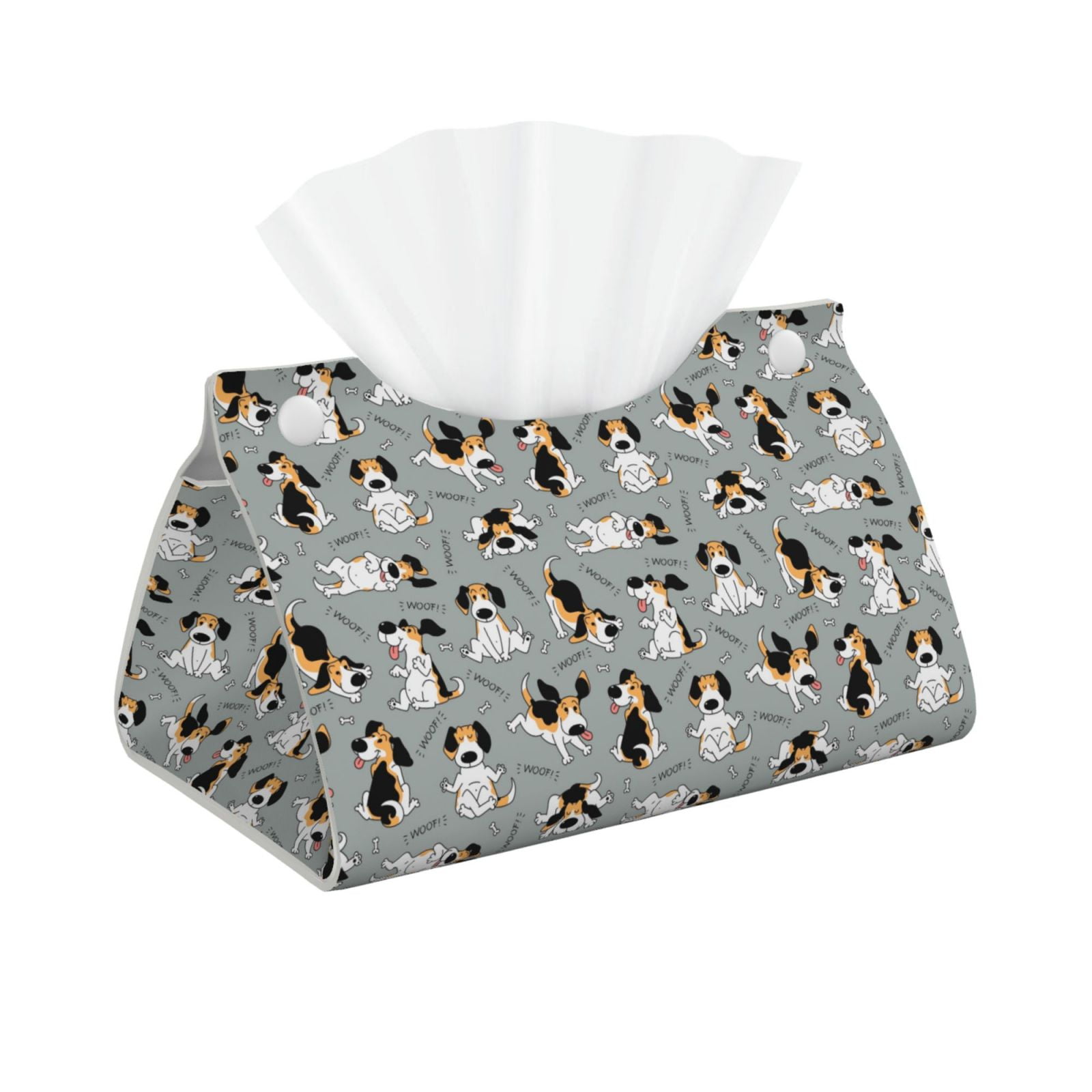 Honeii Funny Beagle Active Dog for Tissue Box Cover/Holder - Covers ...