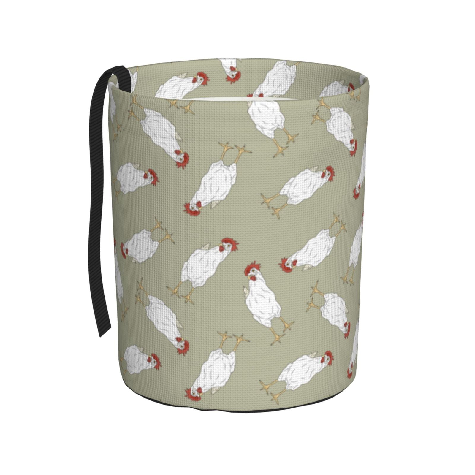 Honeii Funny Chicken Print Waterproof Car Trash Can,Waterproof Portable ...