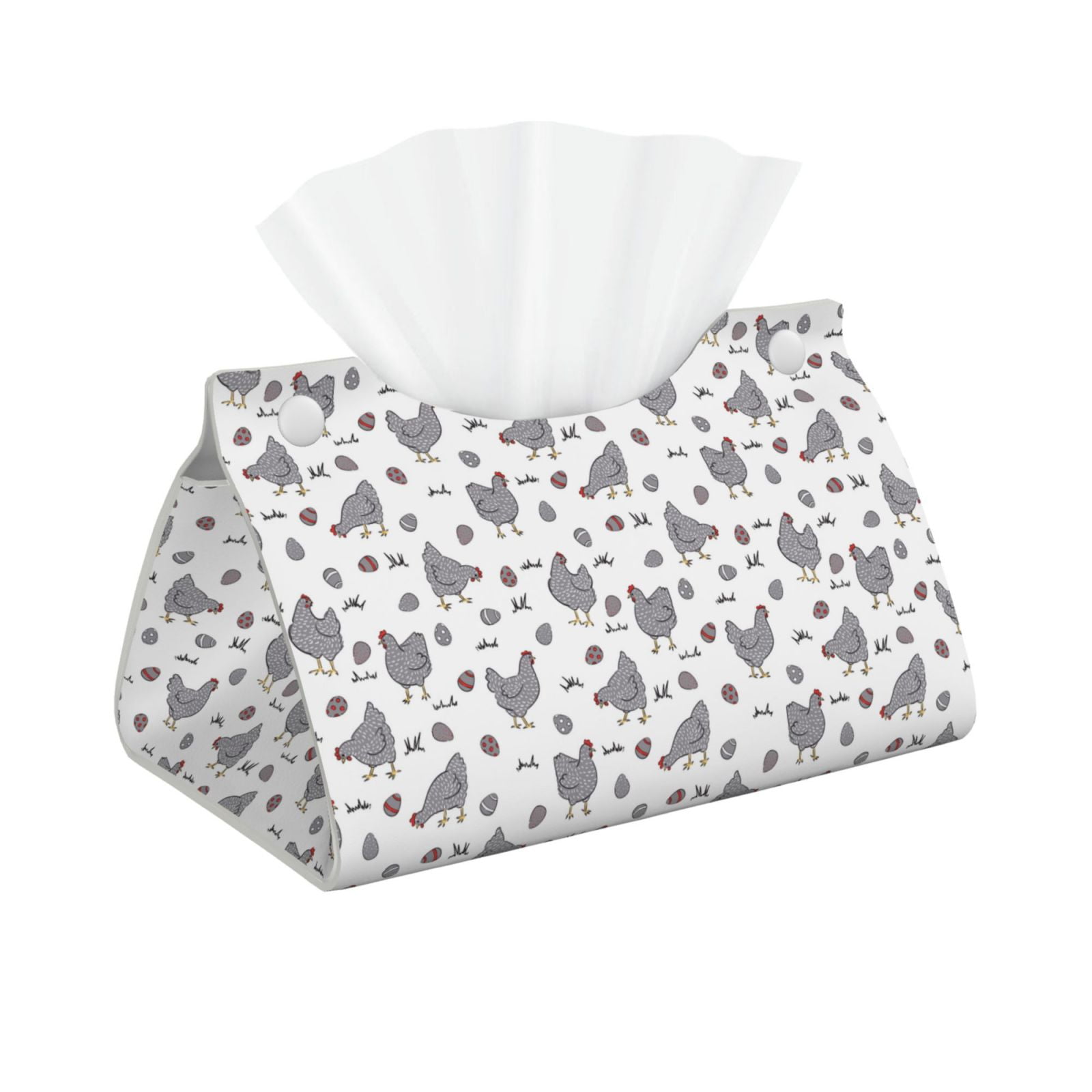 Honeii Funny Chicken for Tissue Box Cover/Holder - Covers Rectangular ...