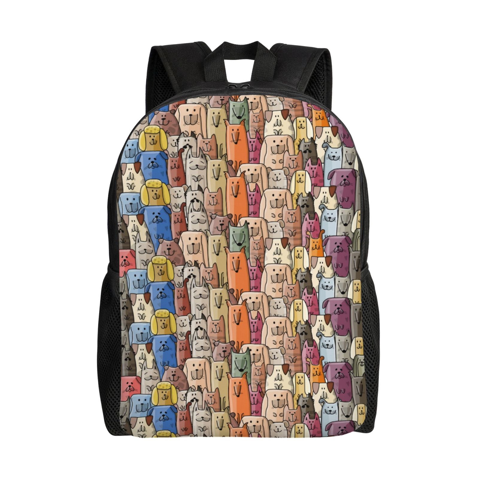 Honeii Funny Dogs Family Print Laptop Backpack for Work, College ...