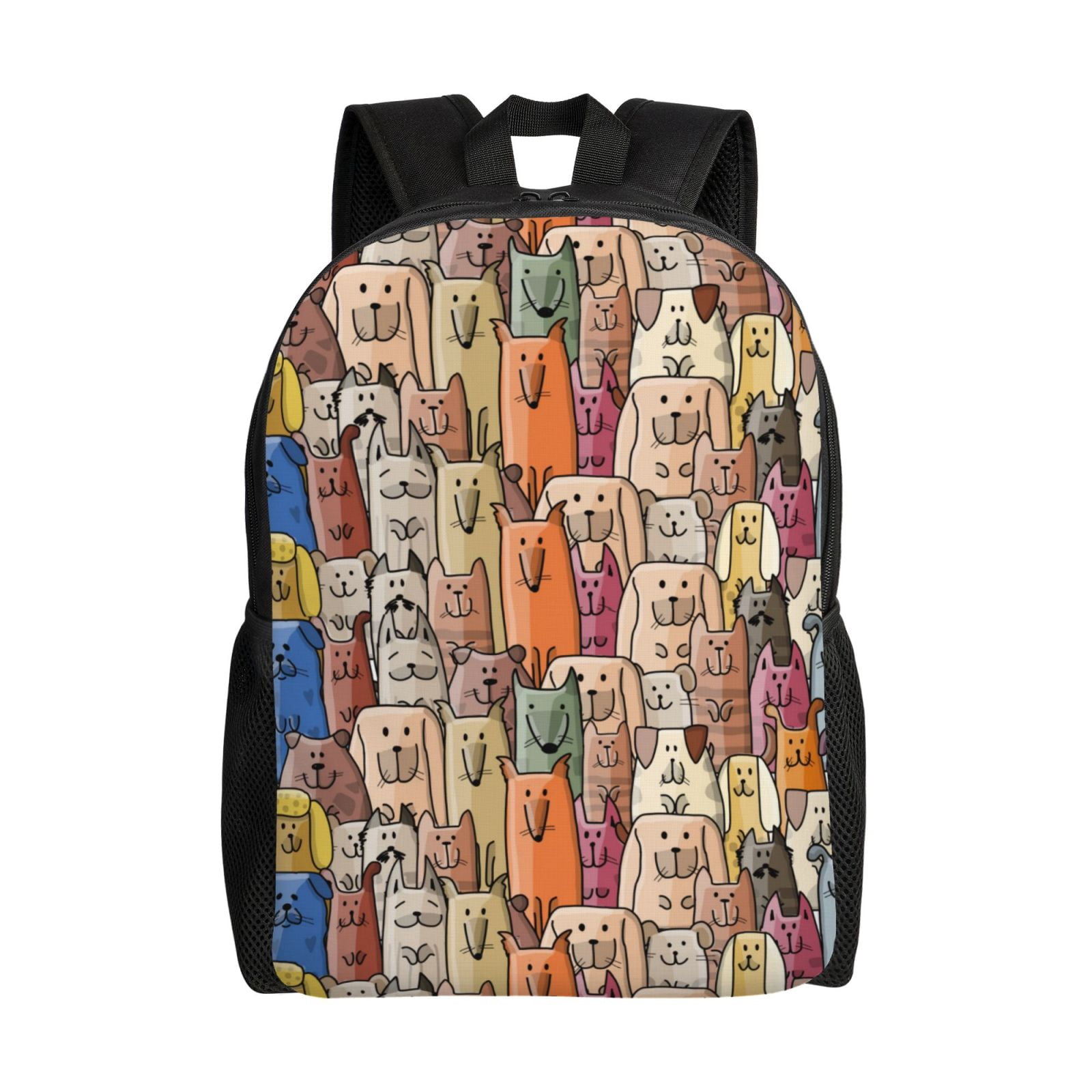Honeii Funny Dogs Family Print Laptop Backpack for Work, College ...
