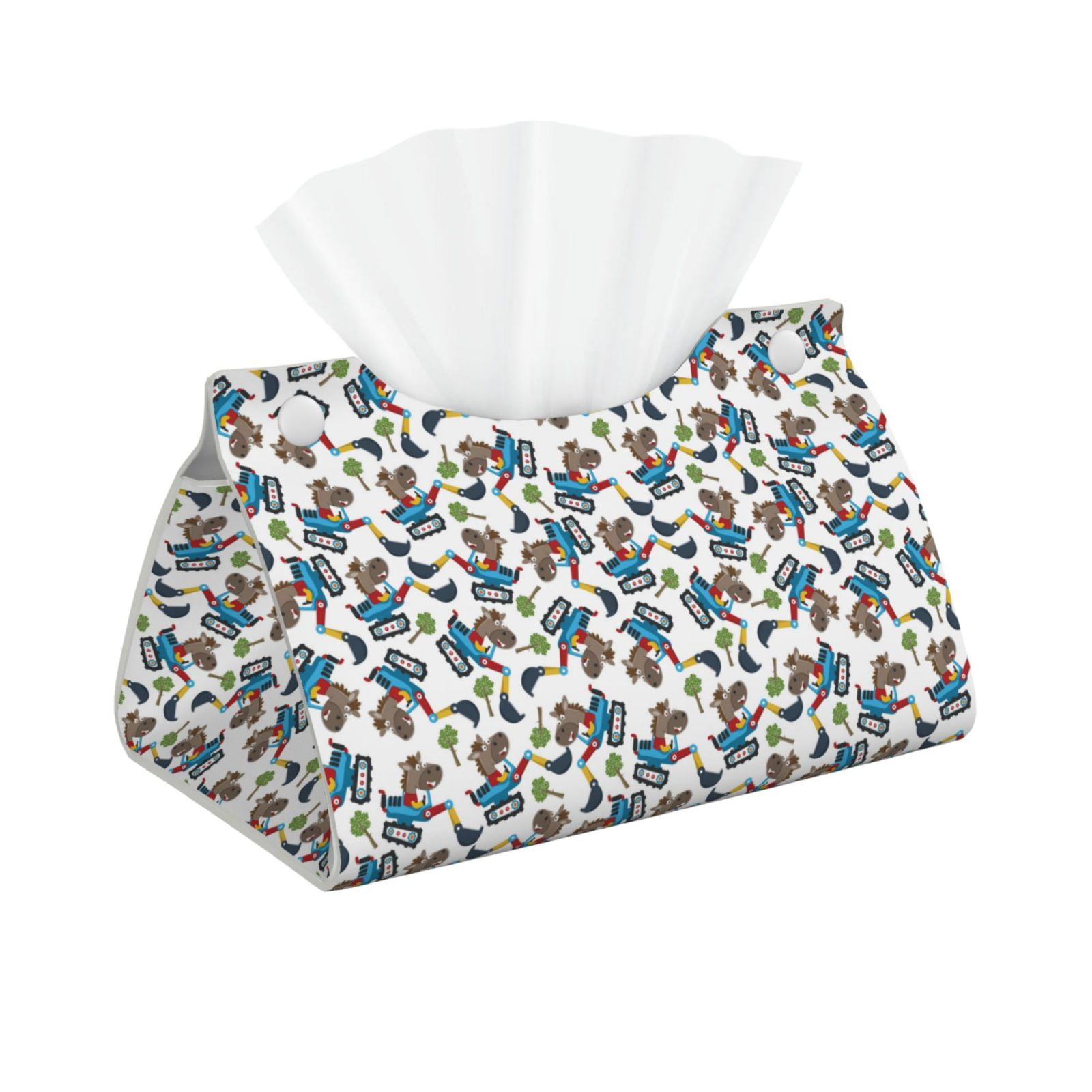 Honeii Funny Excavator for Tissue Box Cover/Holder - Covers Rectangular ...