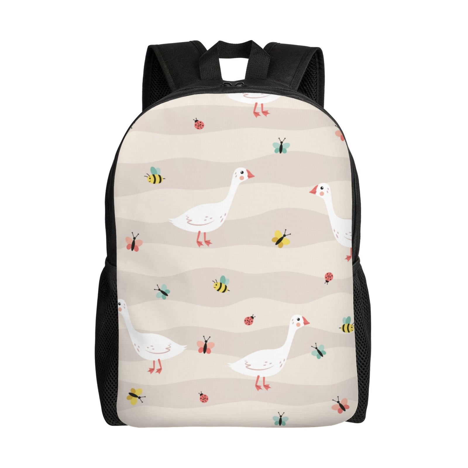 Honeii Funny Goose1 Print Laptop Backpack for Work, College, Travel ...