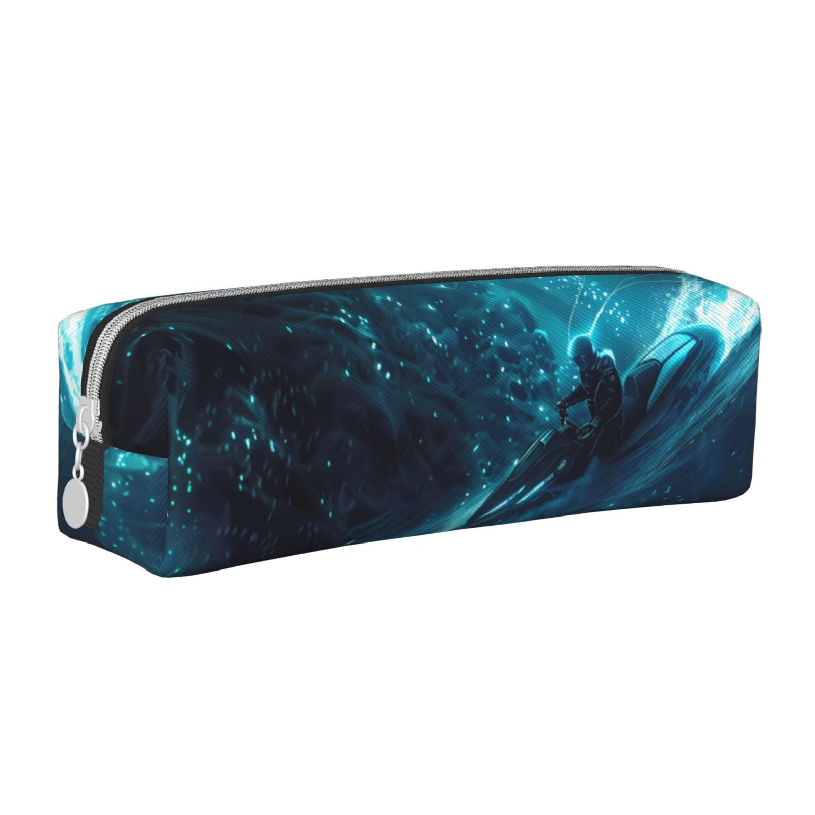 Honeii Futuristic Jet Ski Adventure Pattern Pencil Case, Pencil Pouch ...