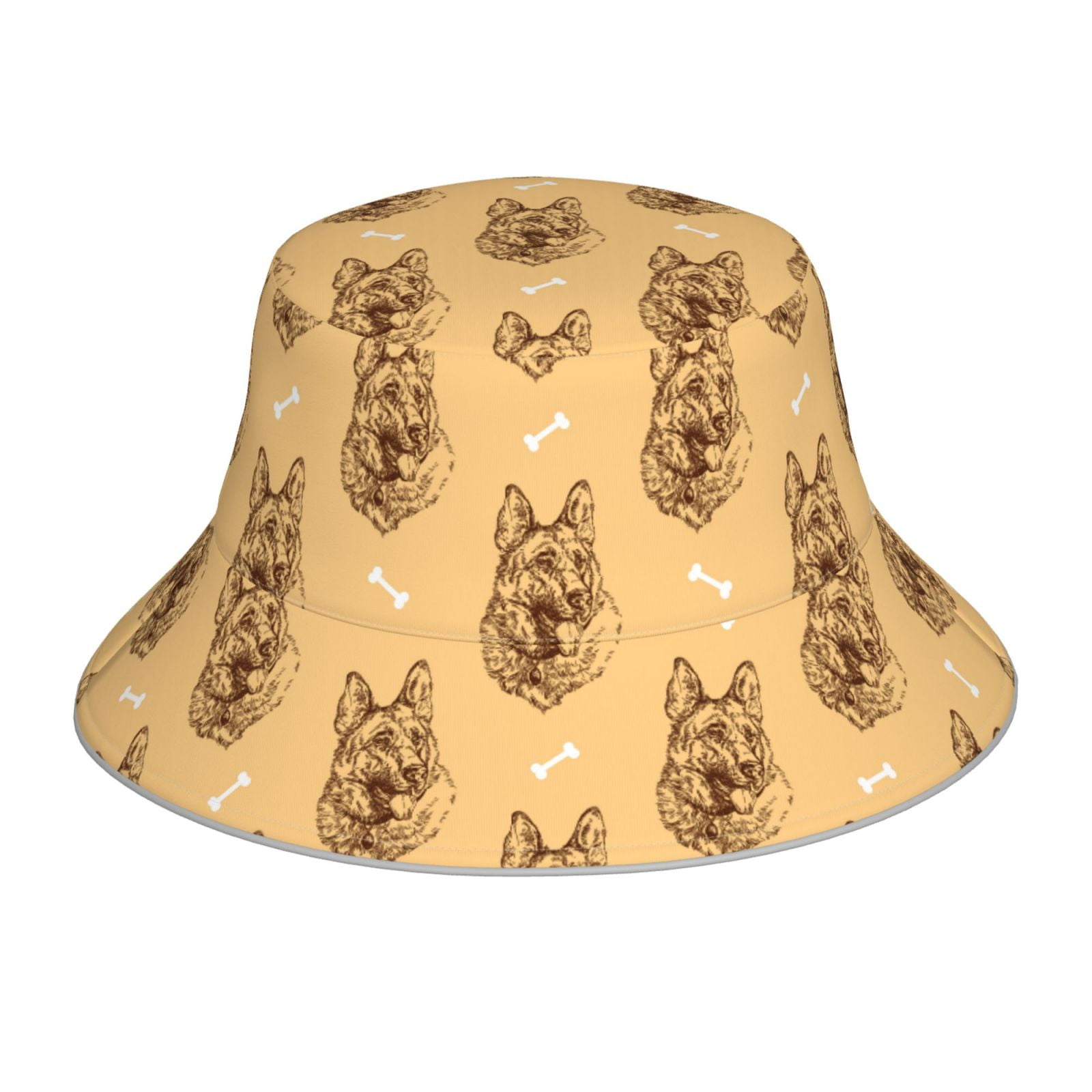 Honeii German Shepherd Dog for Unisex Bucket Hat Waterproof Rain Hat ...