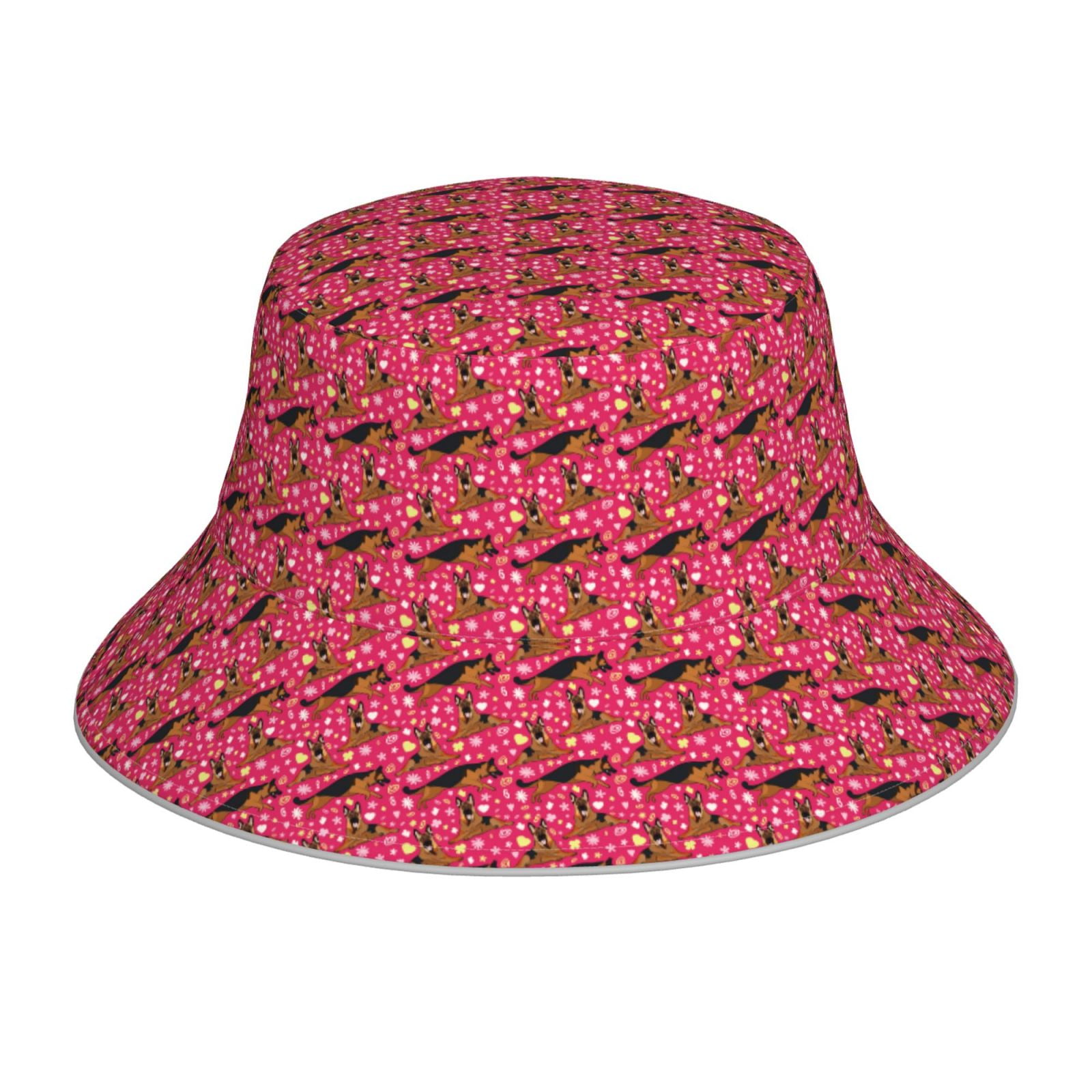 Honeii German Shepherd Dog for Unisex Bucket Hat Waterproof Rain Hat ...