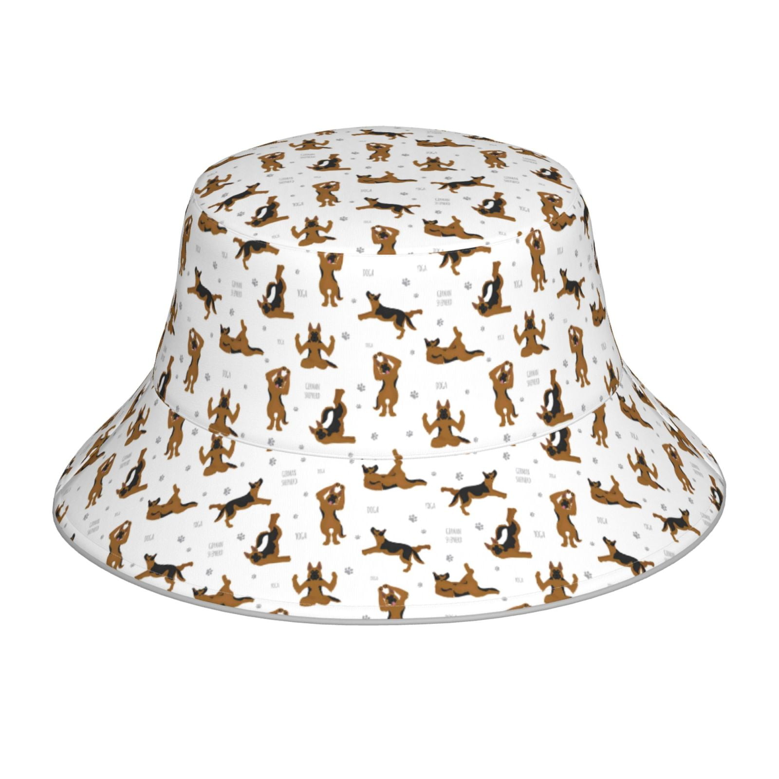 Honeii German Shepherd Dog for Unisex Bucket Hat Waterproof Rain Hat ...