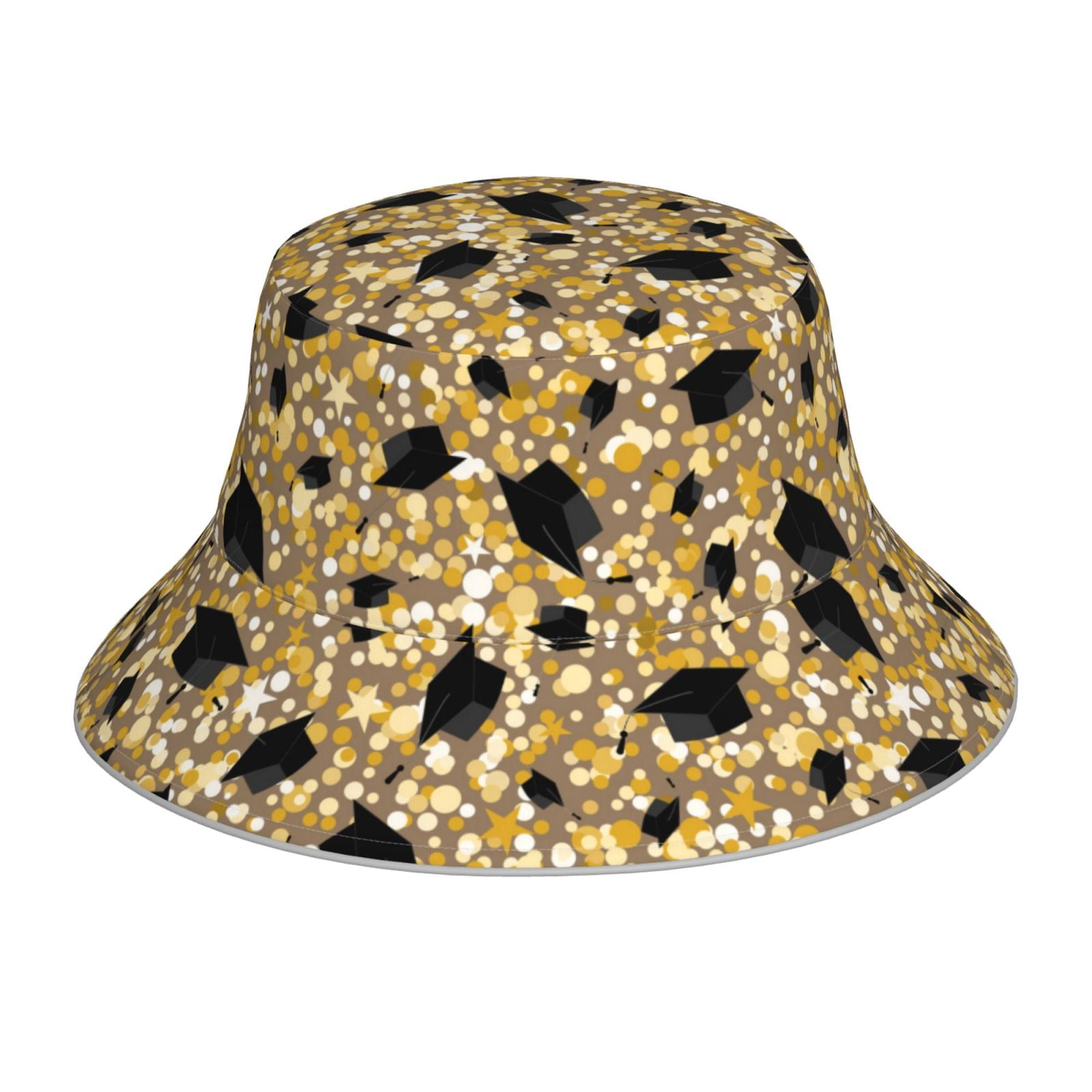Honeii Graduation Hats3 for Unisex Bucket Hat Waterproof Rain Hat ...