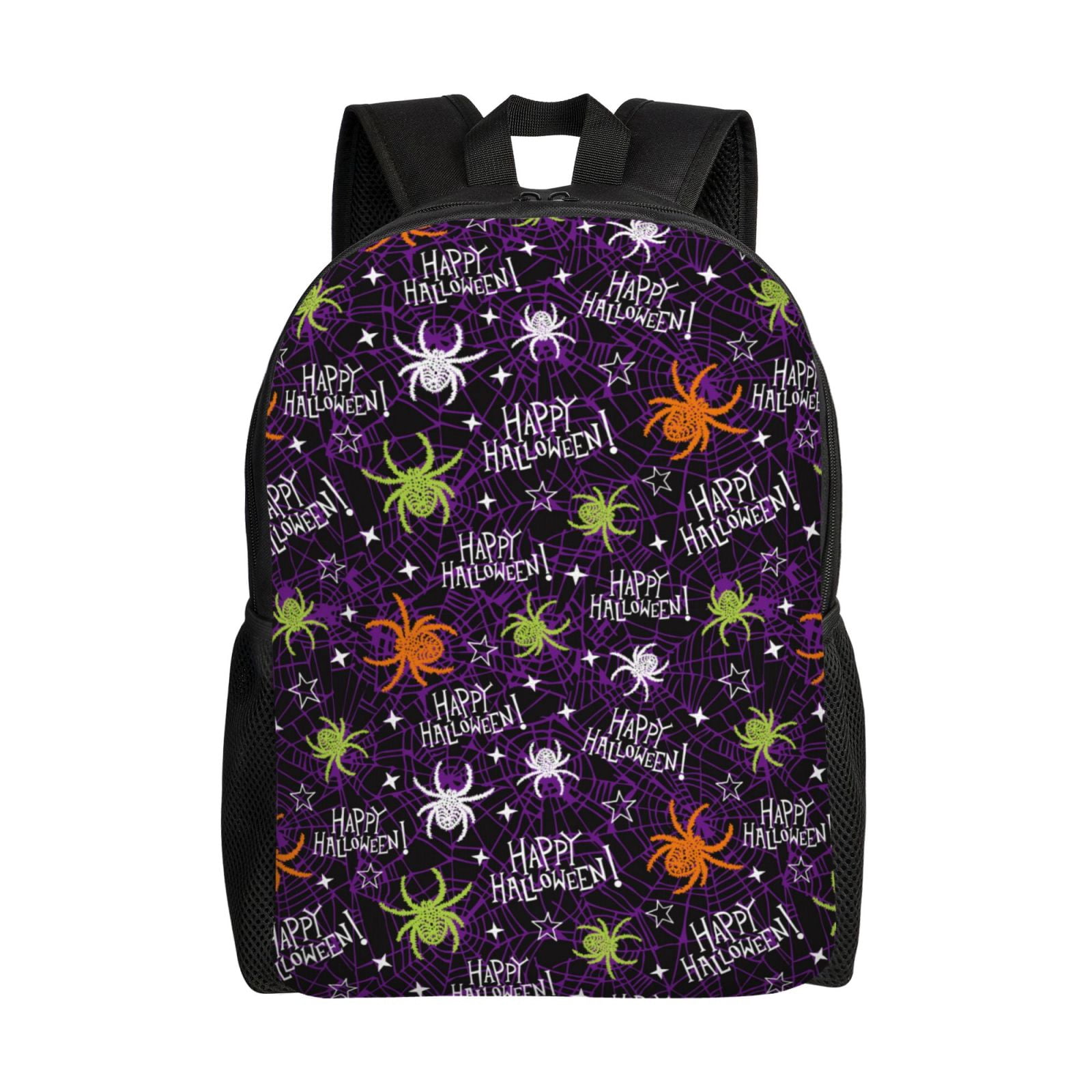 Honeii Halloween Print Laptop Backpack for Work, College, Travel, Daily ...