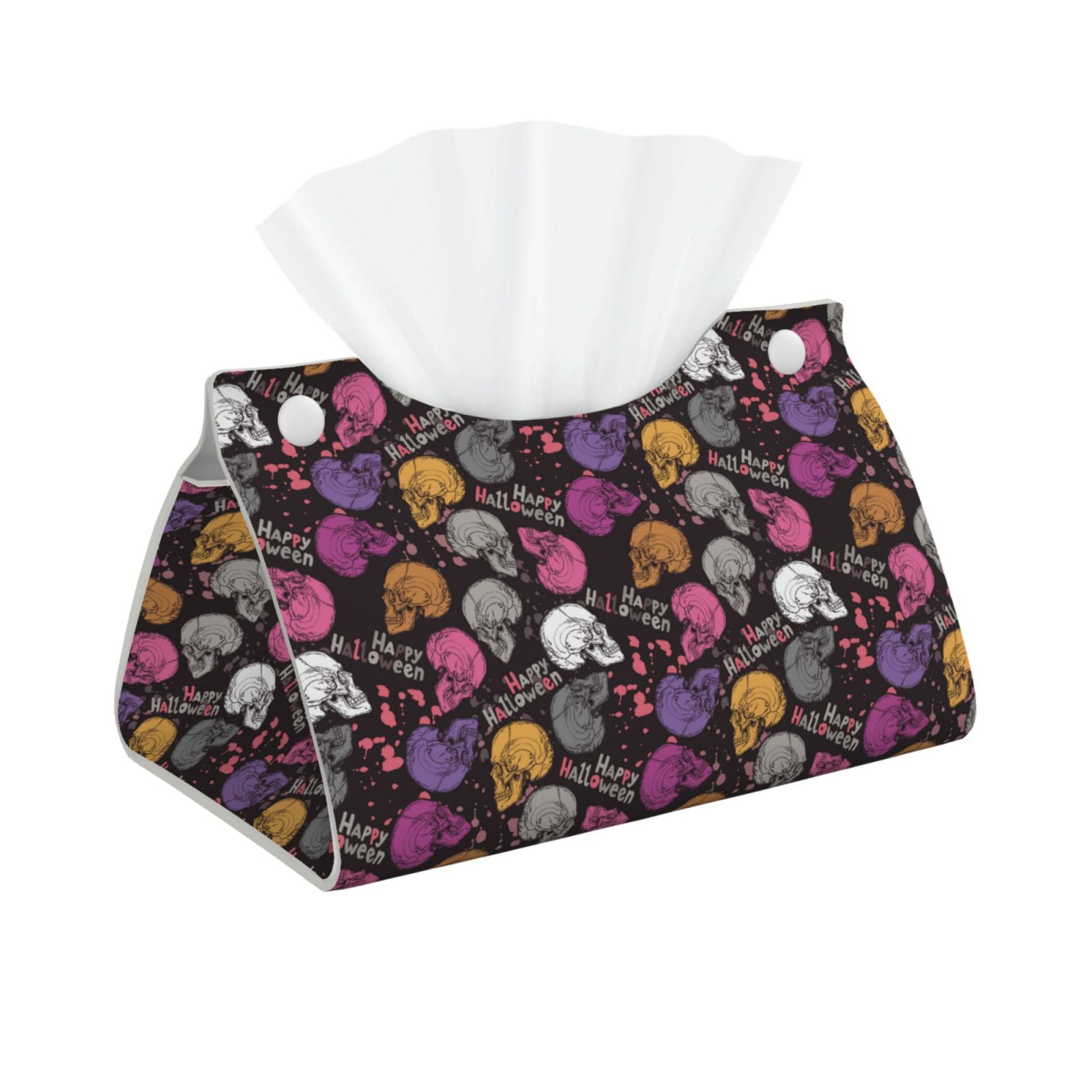 Honeii Halloween Skeleton for Tissue Box Cover/Holder - Covers ...