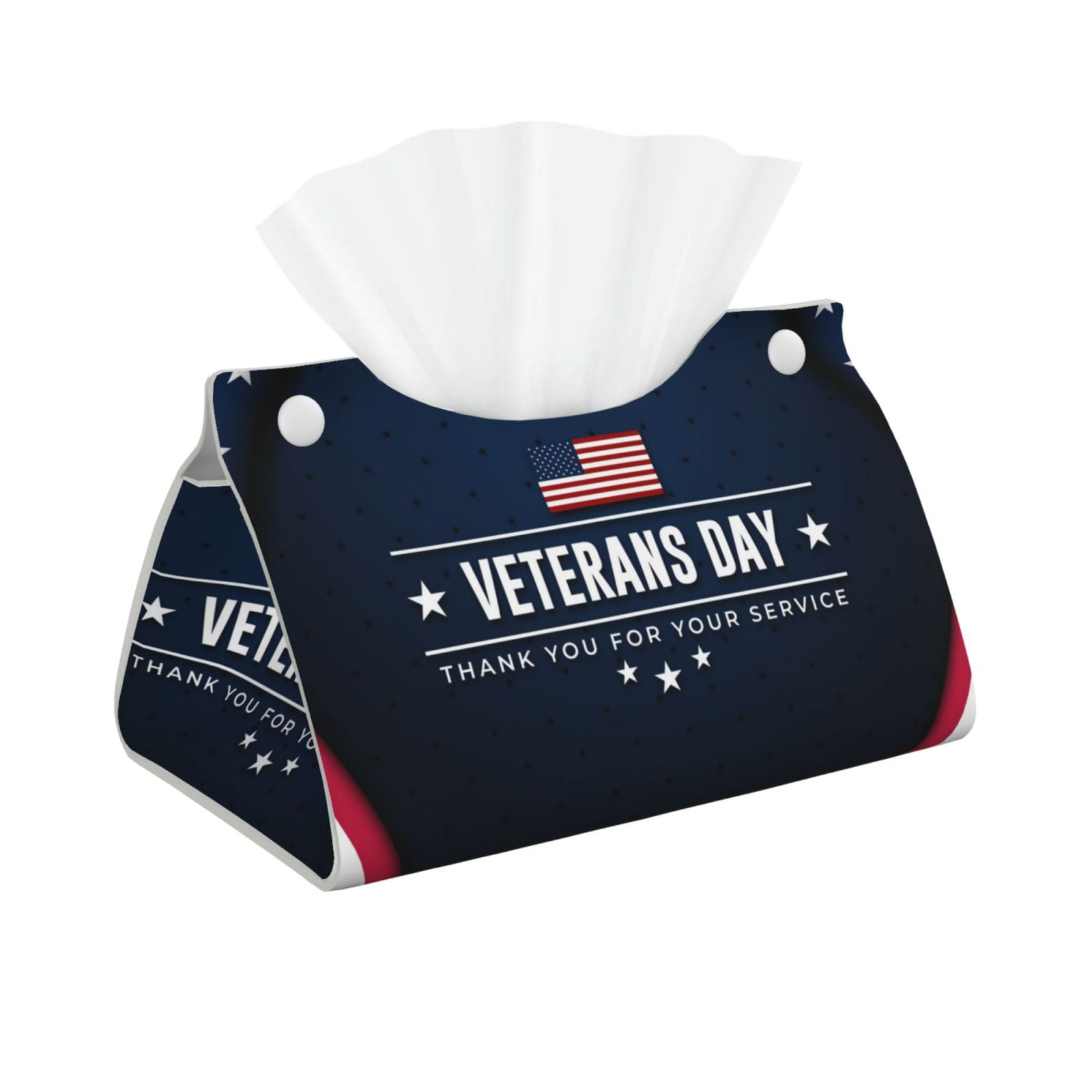Honeii Happy Veterans Day for Tissue Box Cover/Holder - Covers ...