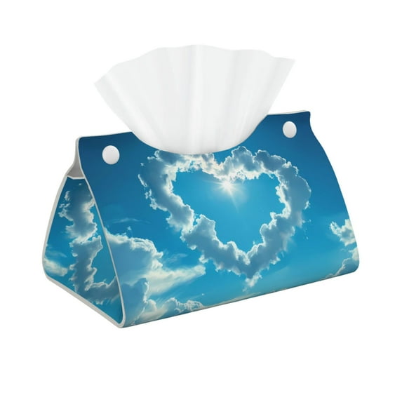 Honeii Heart Shaped Cloud for Tissue Box Cover/Holder - Covers ...
