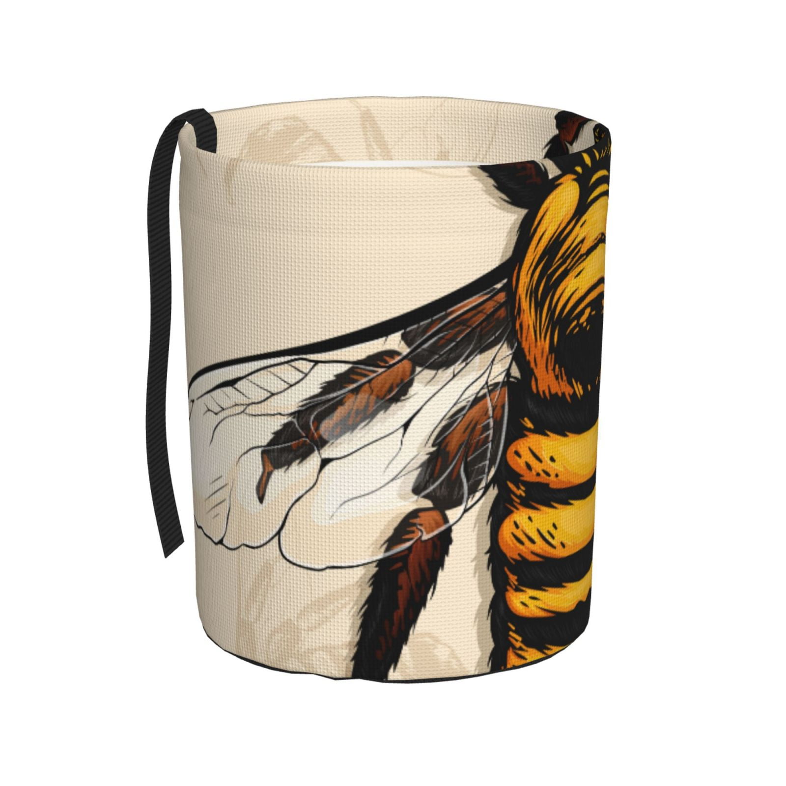 Honeii Honey Bee Print Waterproof Car Trash Can,Waterproof Portable ...