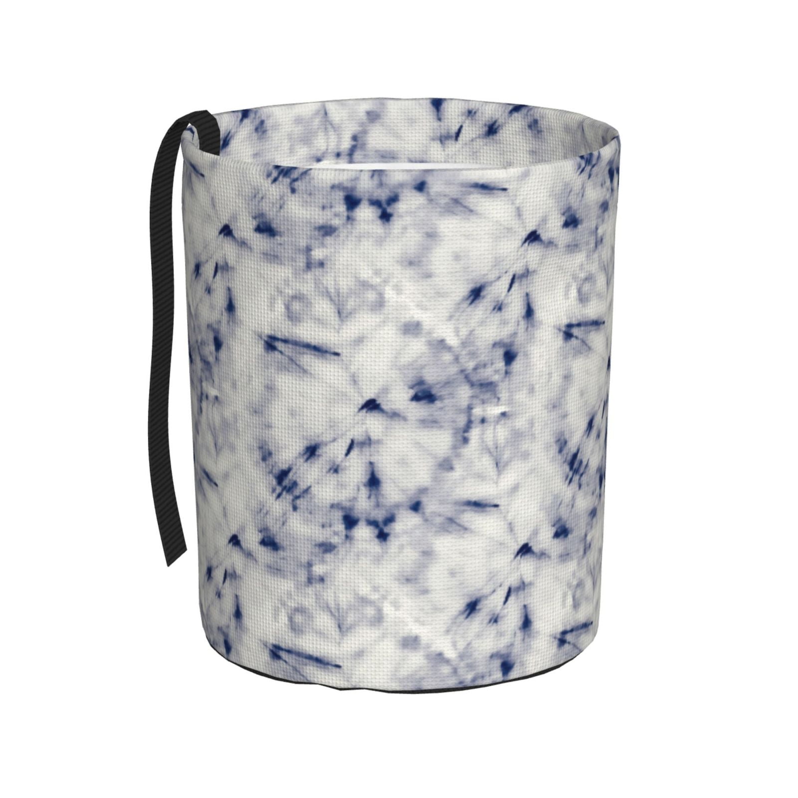 Honeii Indigo Tie Dye Print Waterproof Car Trash Can,Waterproof ...