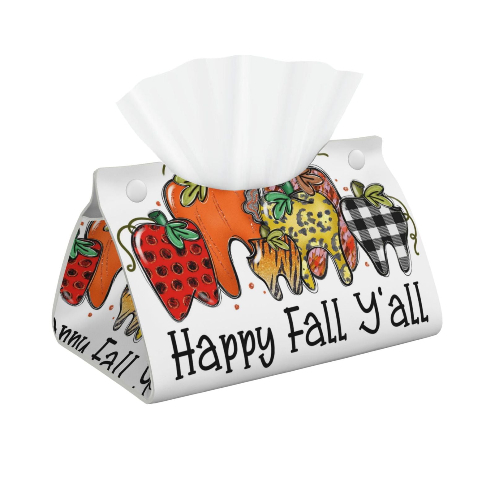 Honeii It'S Fall Y'All for Tissue Box Cover/Holder - Covers Rectangular ...