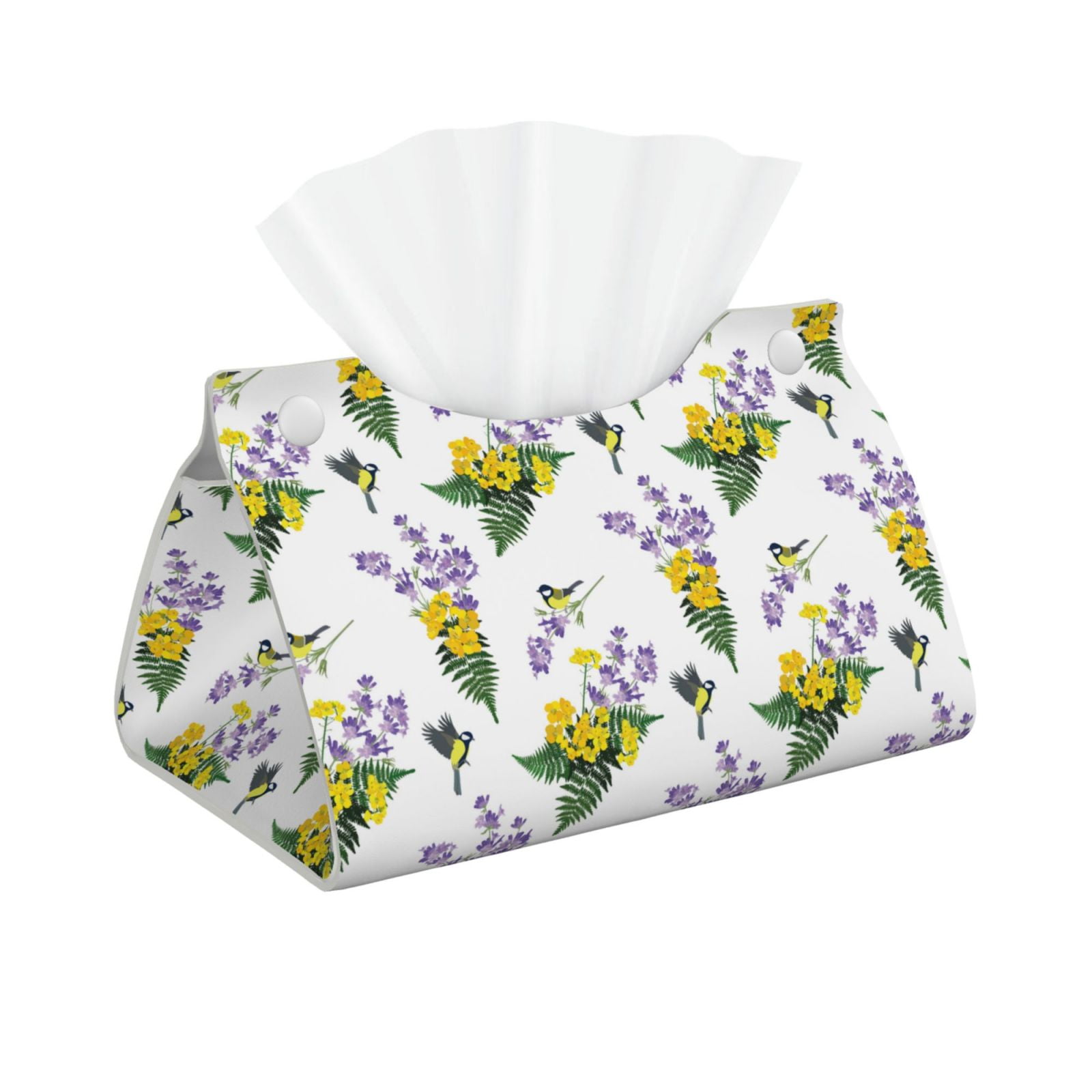 Honeii Lavender Flowers for Tissue Box Cover/Holder - Covers ...