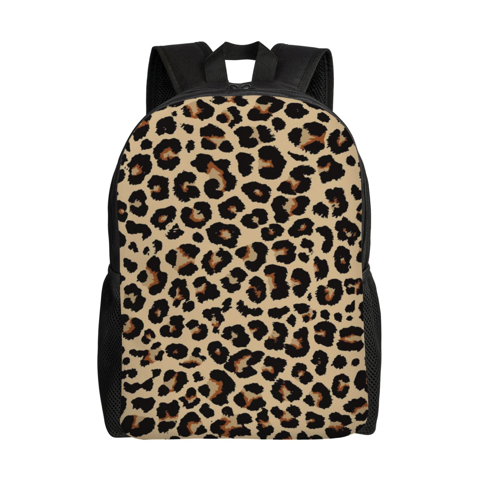 Honeii Leopard Print-1 Print Laptop Backpack for Work, College, Travel ...