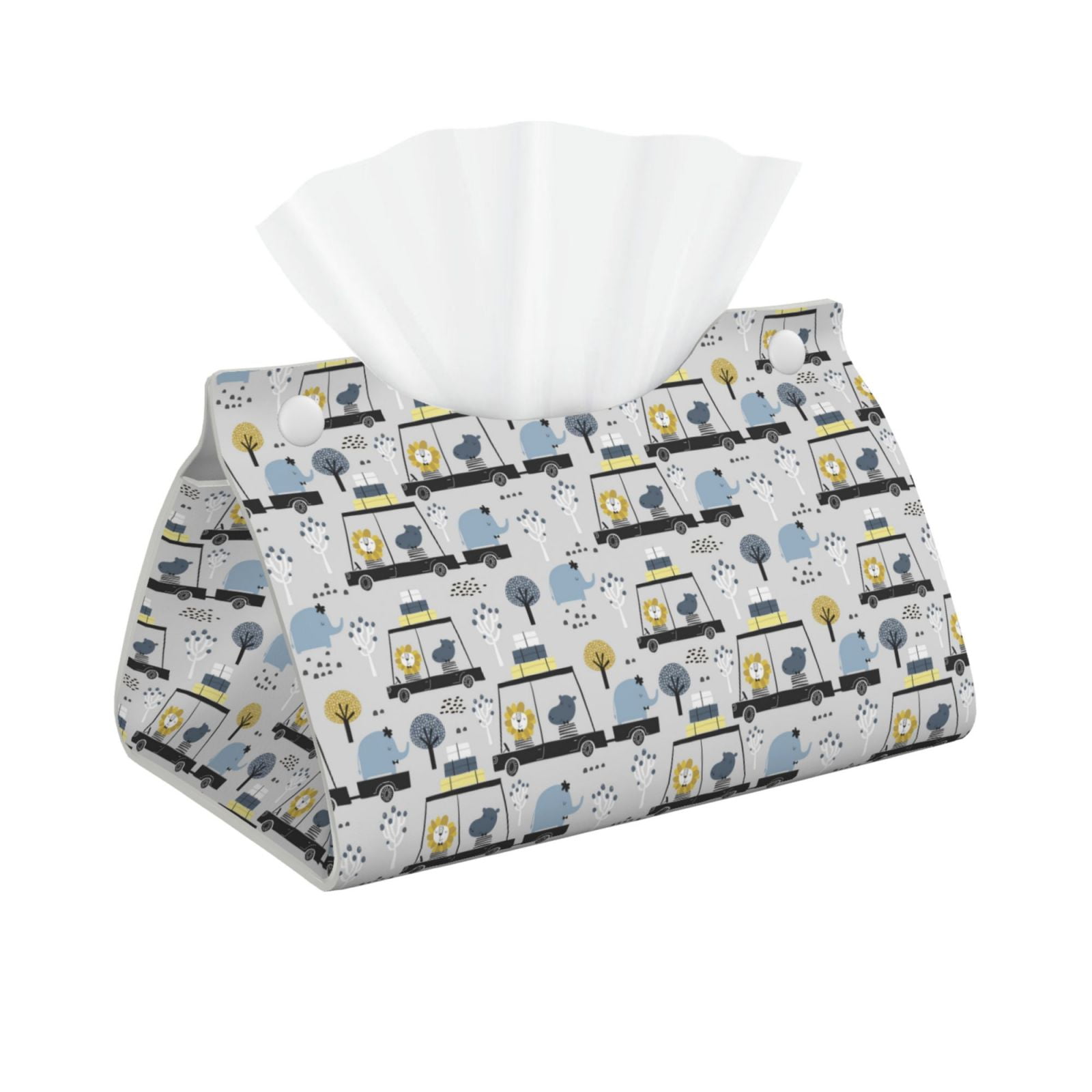 Honeii Lion Hippo Elephant On The Car for Tissue Box Cover/Holder ...