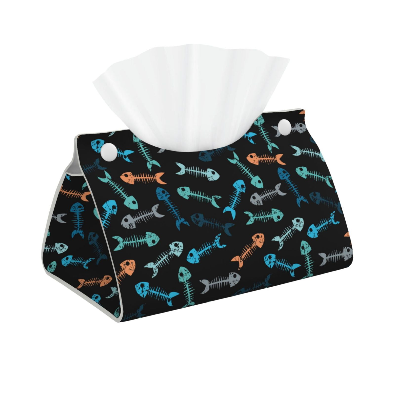 Honeii Little Fish Skeleton for Tissue Box Cover/Holder - Covers ...