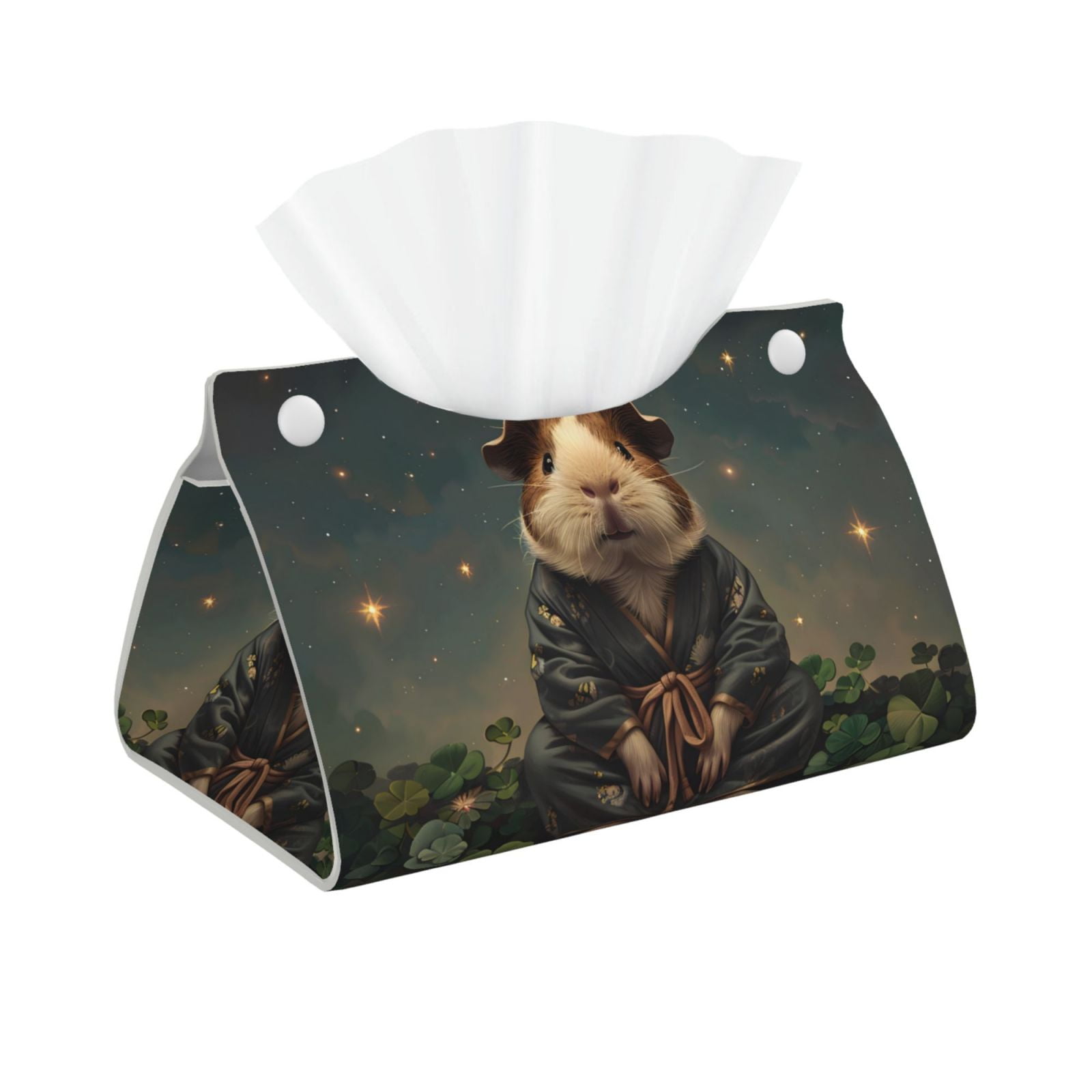 Honeii Lotus Leaf Starry Sky Guinea Pig for Tissue Box Cover/Holder ...