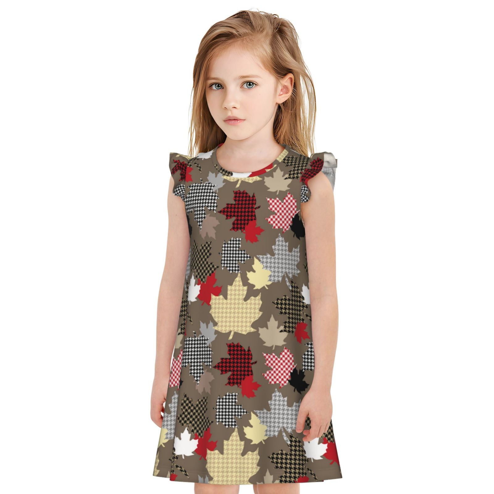 Honeii Maple colorful Nightgowns Pajama Dresses - Princess-Inspired Pajama Dresses Perfect for ...