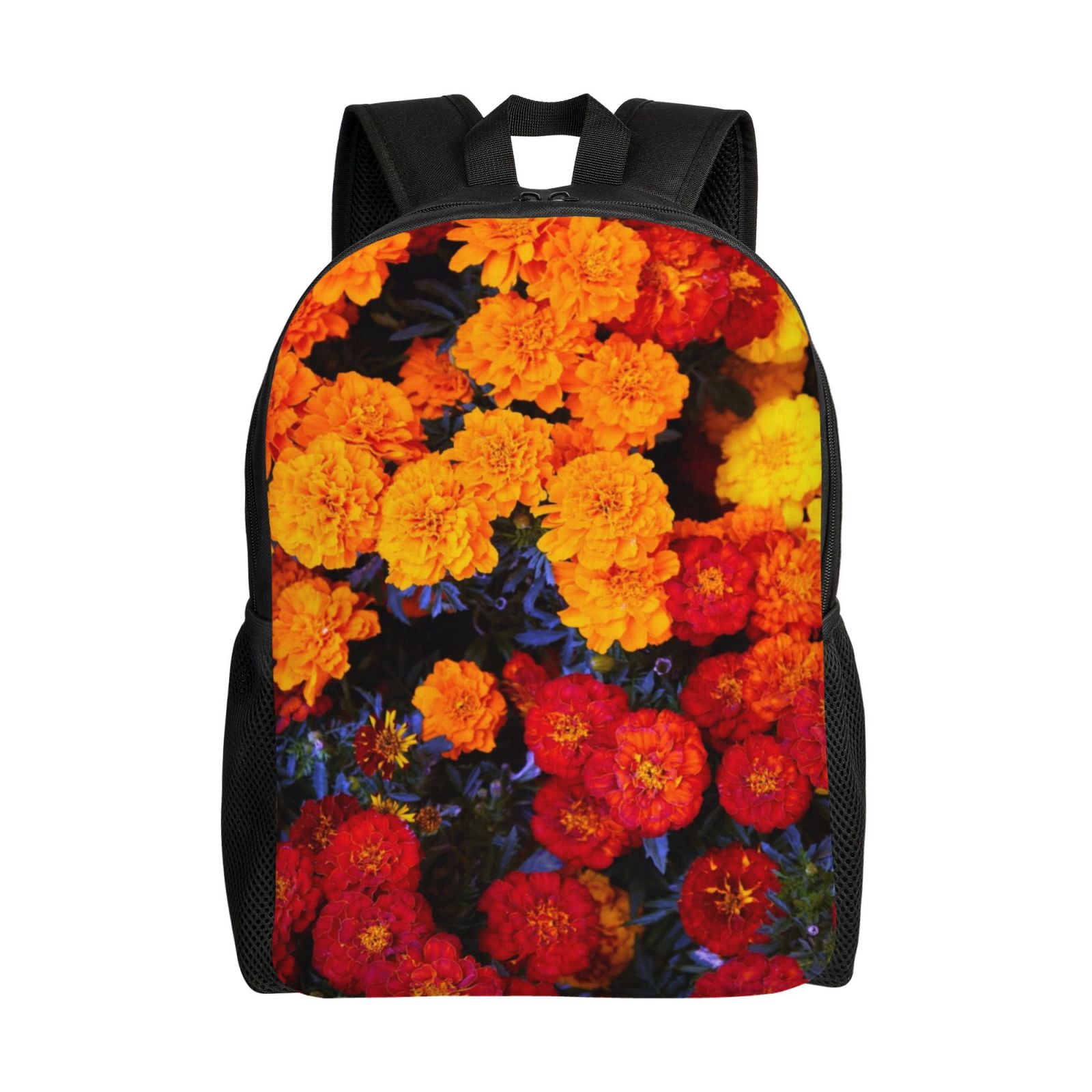 Honeii Marigold Flowers In Different Colors Print Laptop Backpack for ...