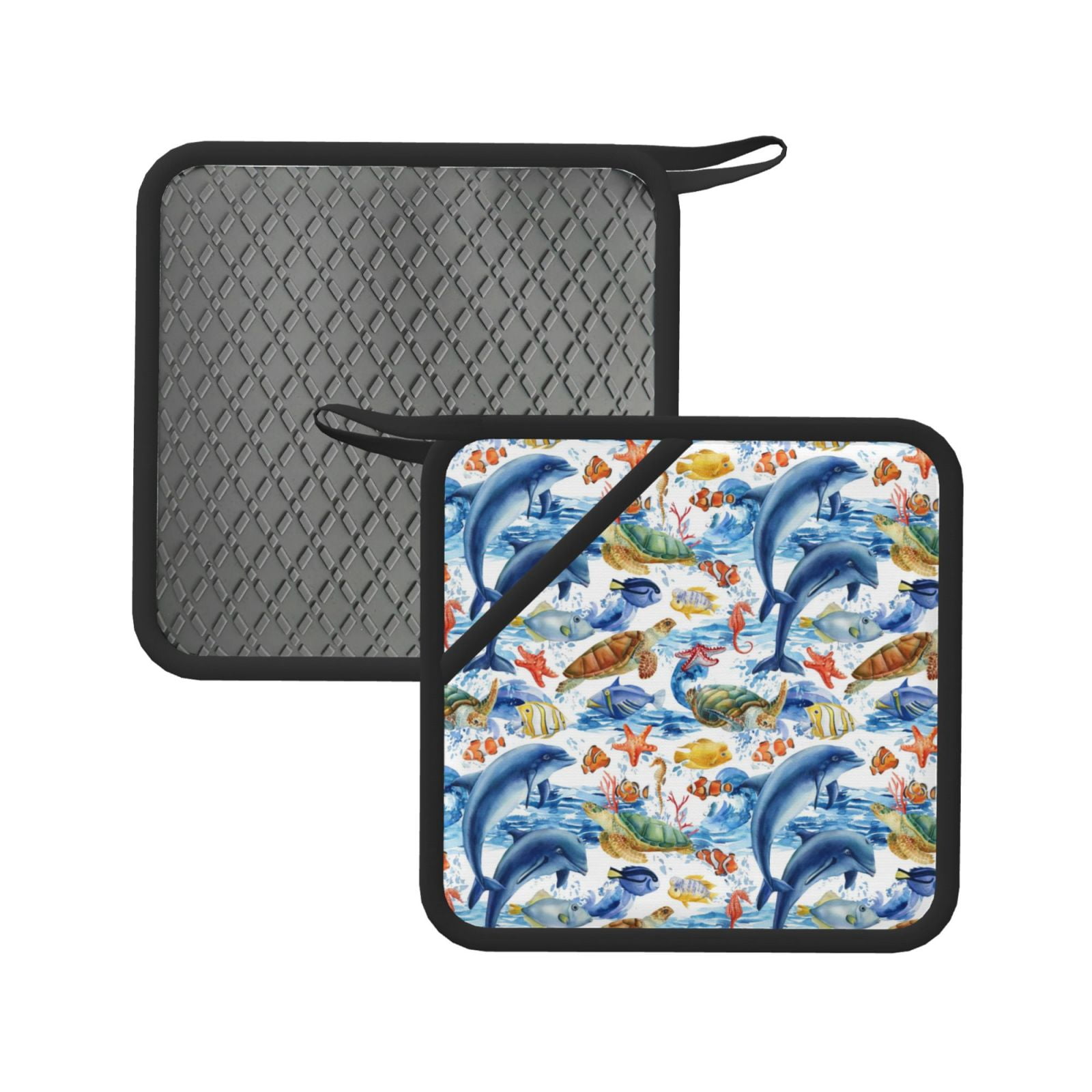 Honeii Marine Animals for Silicone Trivets for Hot Pots and Pans ...