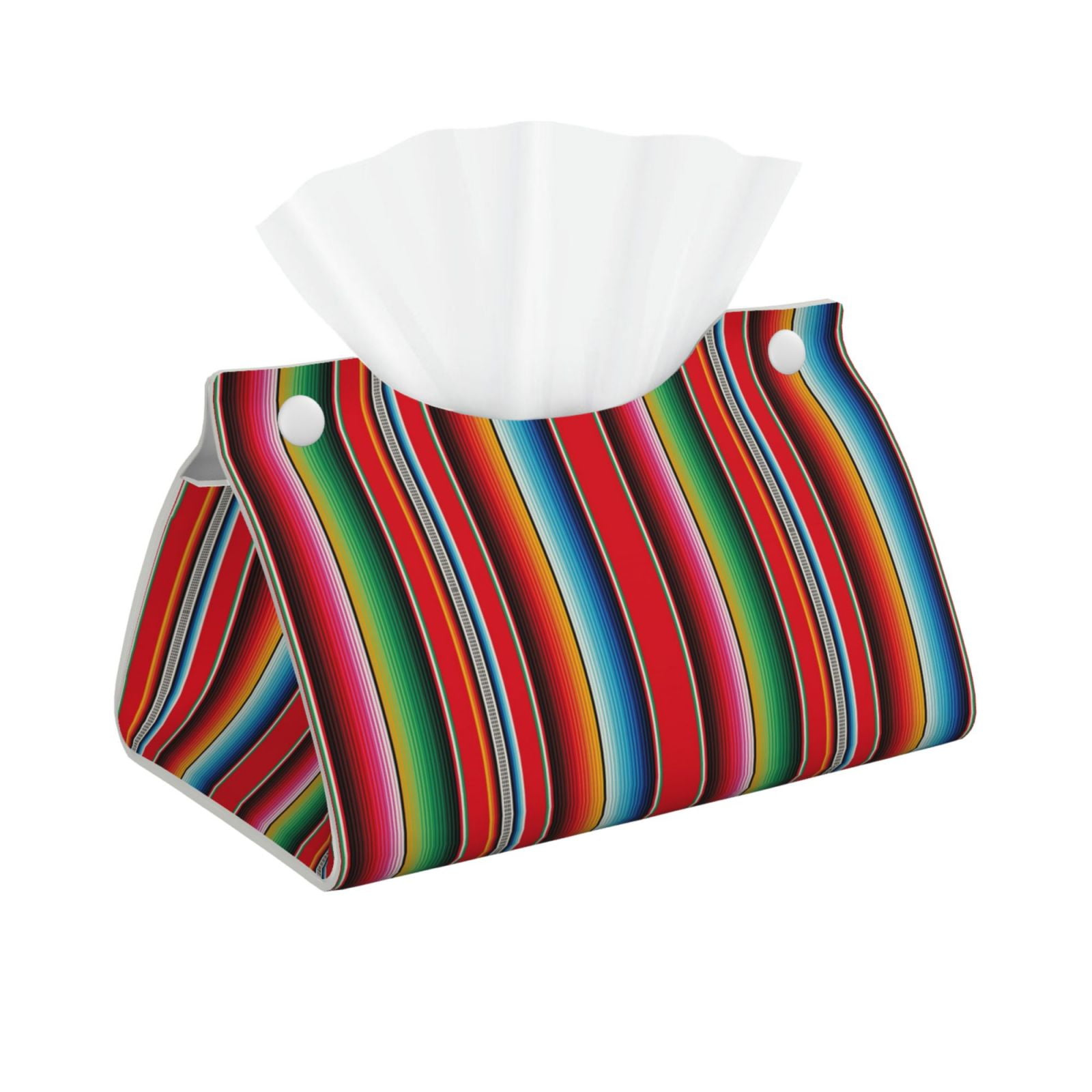 Honeii Mexican Serape Blanket Stripes for Tissue Box Cover/Holder ...