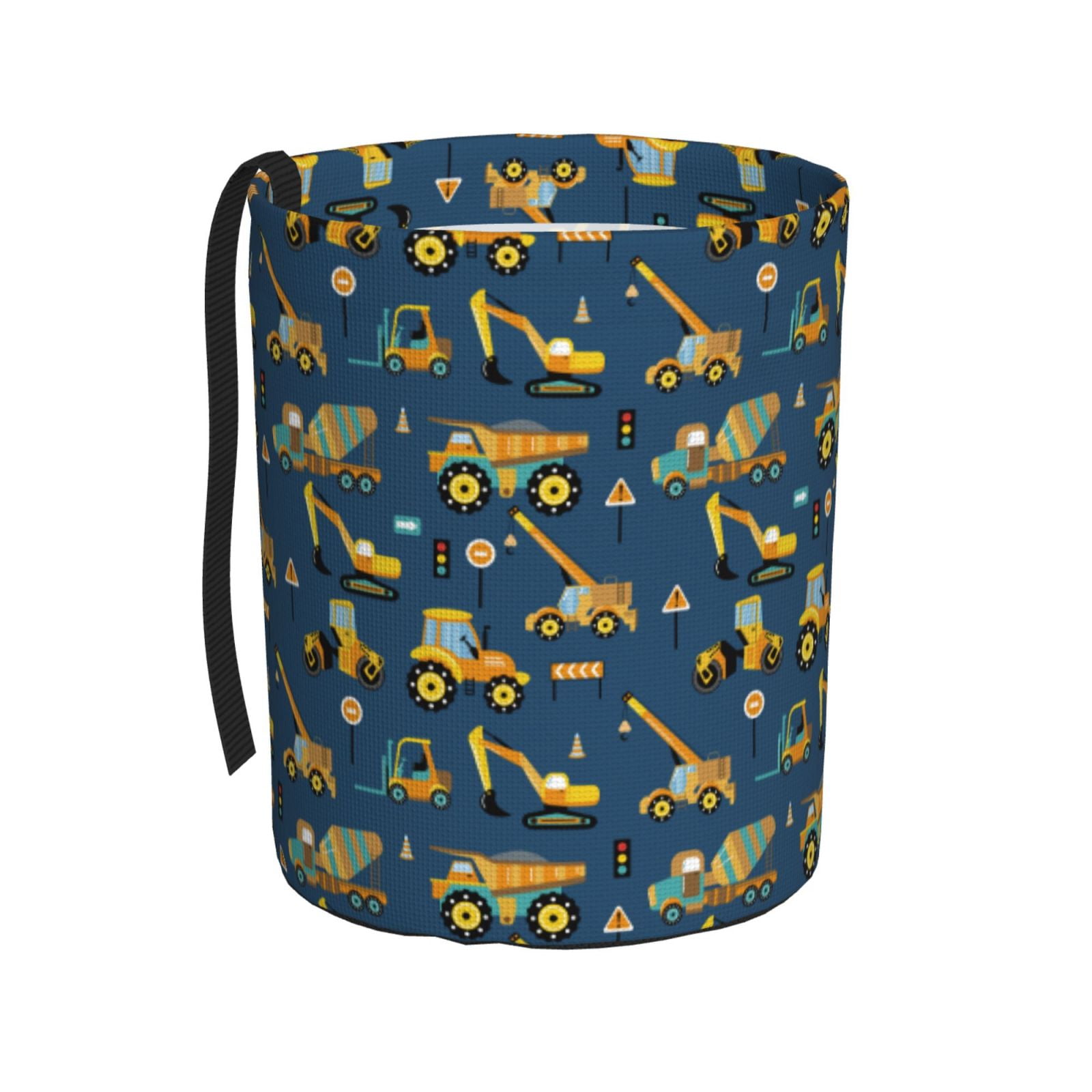 Honeii Modern Excavator Print Waterproof Car Trash Can,Waterproof ...