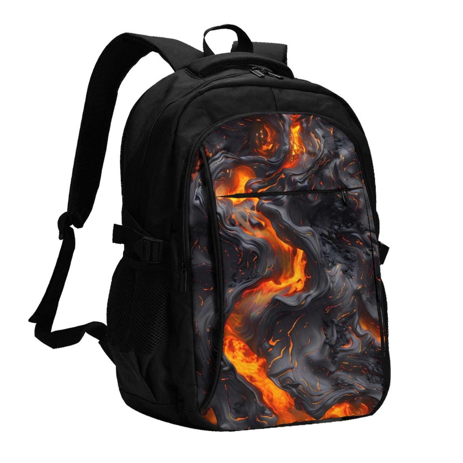 Honeii Molten Lava Abstract Flow for Travel Laptop Backpack, Business ...