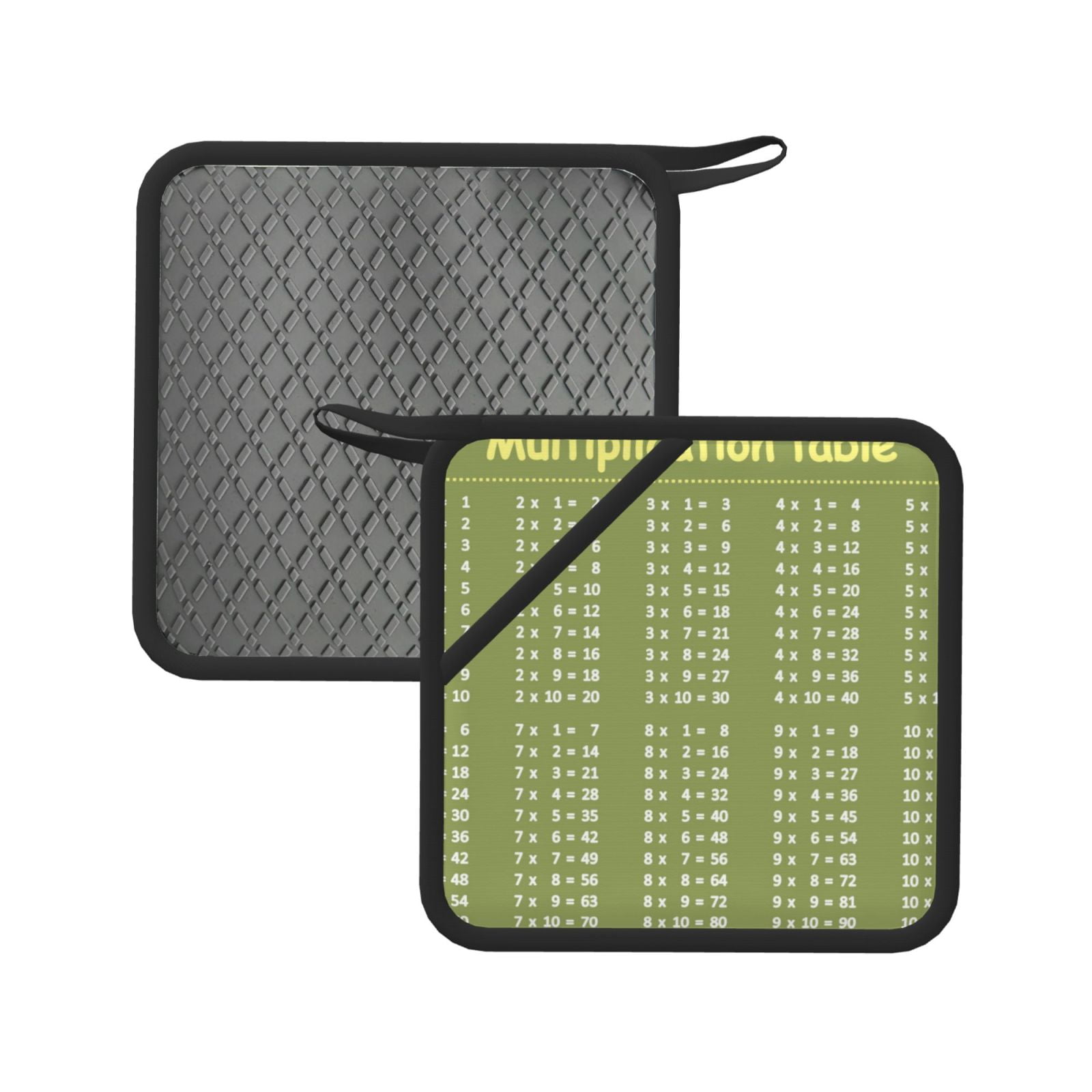 Honeii Multiplication Table1 for Silicone Trivets for Hot Pots and Pans ...