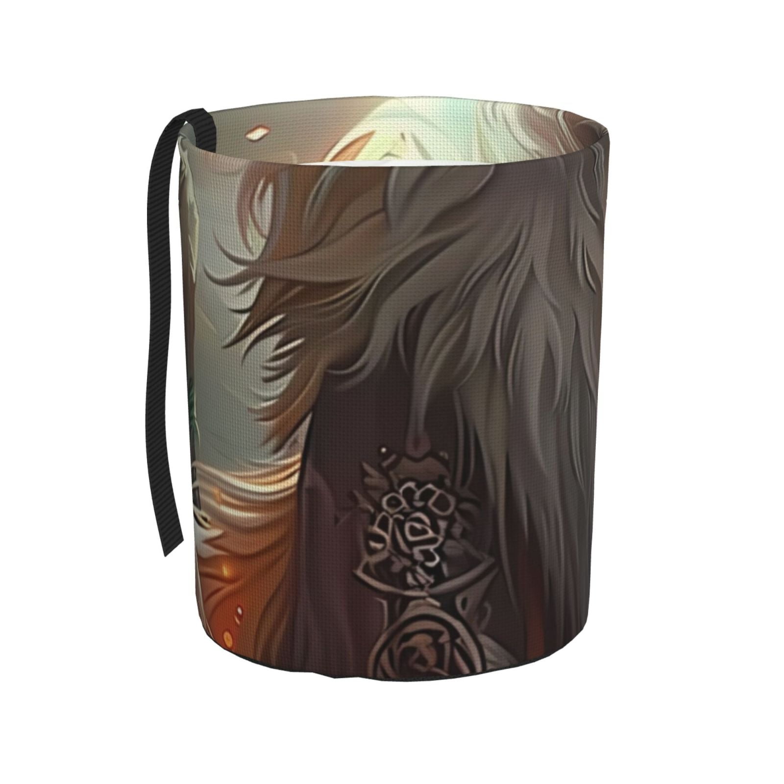 Honeii Mystic Fox With Halo Print Waterproof Car Trash Can,Waterproof ...