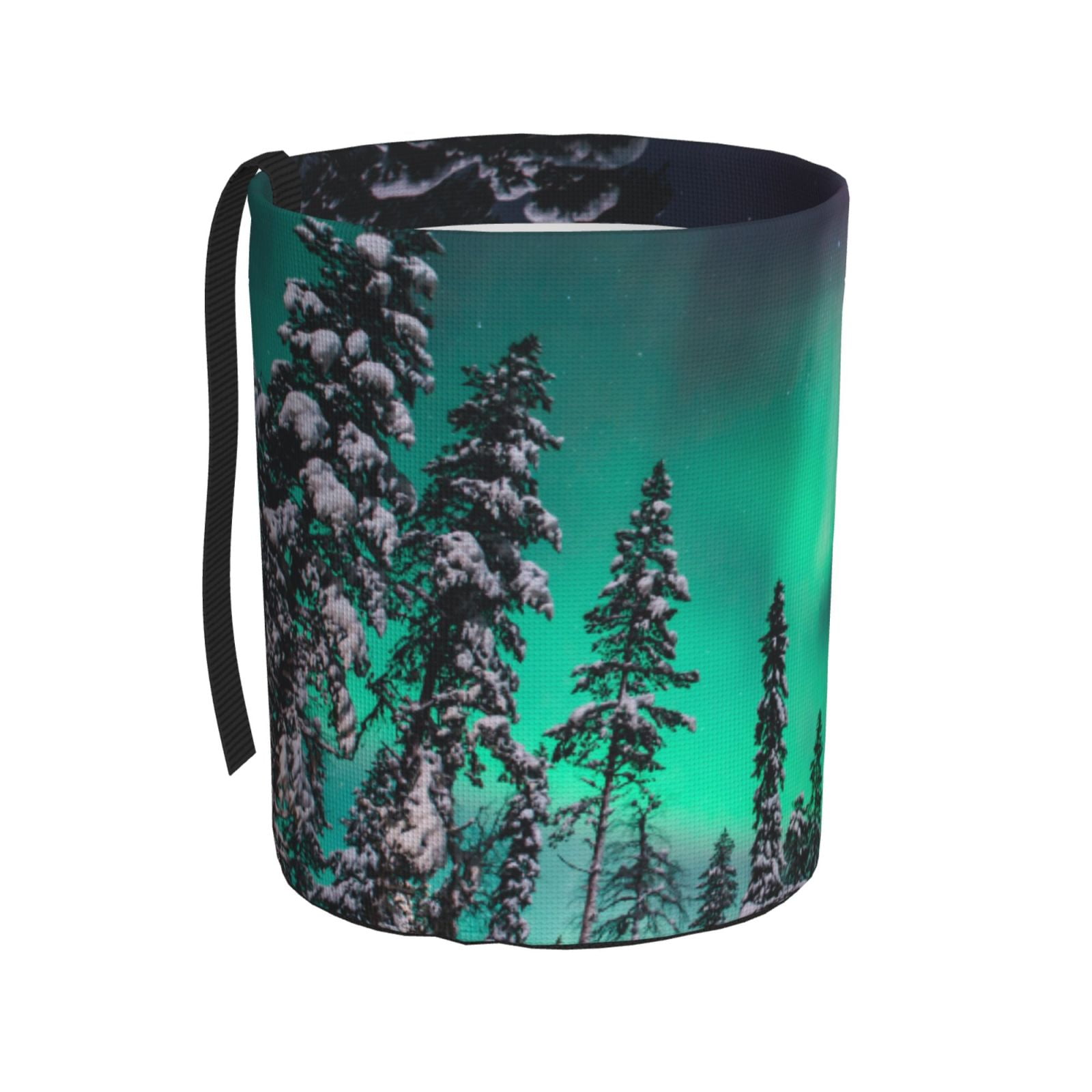 Honeii Northern Lights 2 Print Waterproof Car Trash Can,Waterproof ...