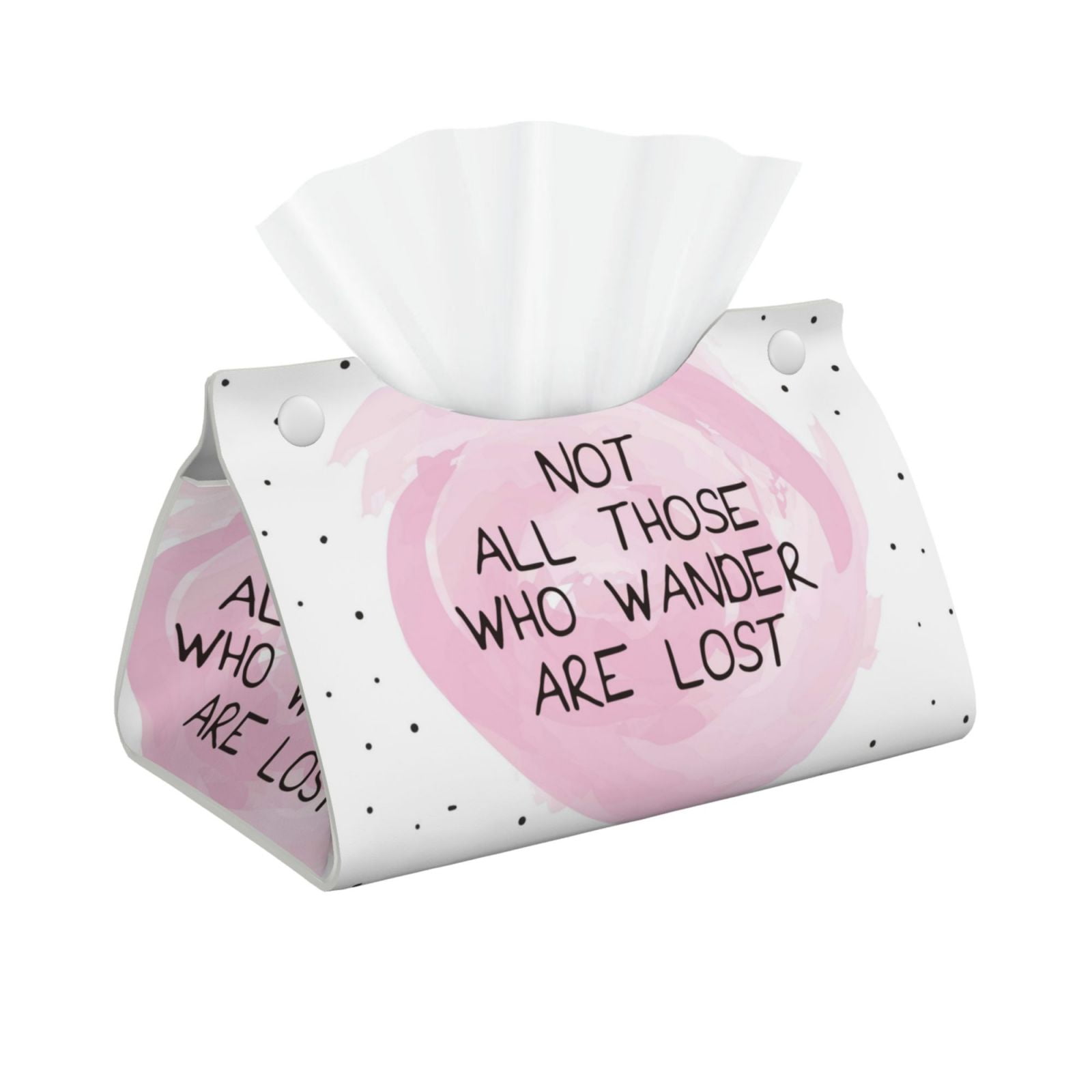 Honeii Not All Those Who Wander Are Lost for Tissue Box Cover/Holder ...