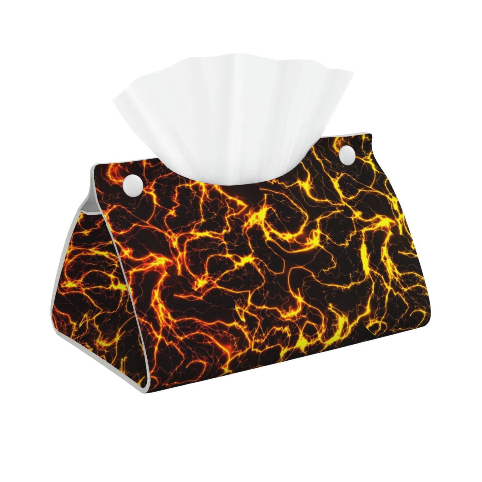 Honeii Orange Lightning for Tissue Box Cover/Holder - Covers ...
