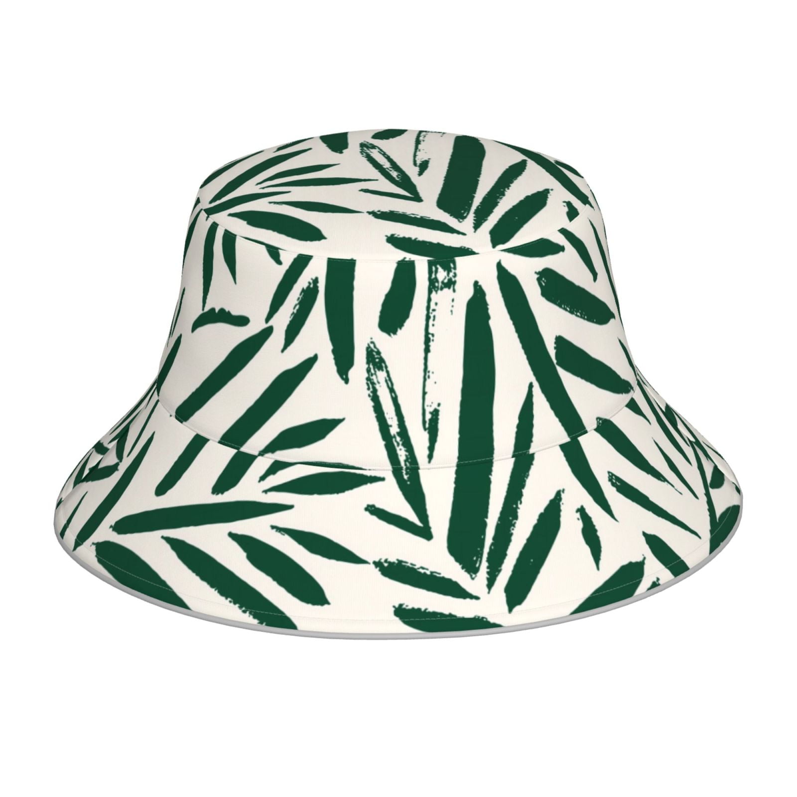 Honeii Palm Branch With Leaves for Unisex Bucket Hat Waterproof Rain ...
