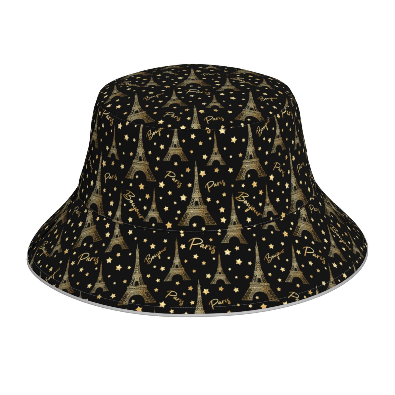 Honeii Paris Romantic for Unisex Bucket Hat Waterproof Rain Hat ...