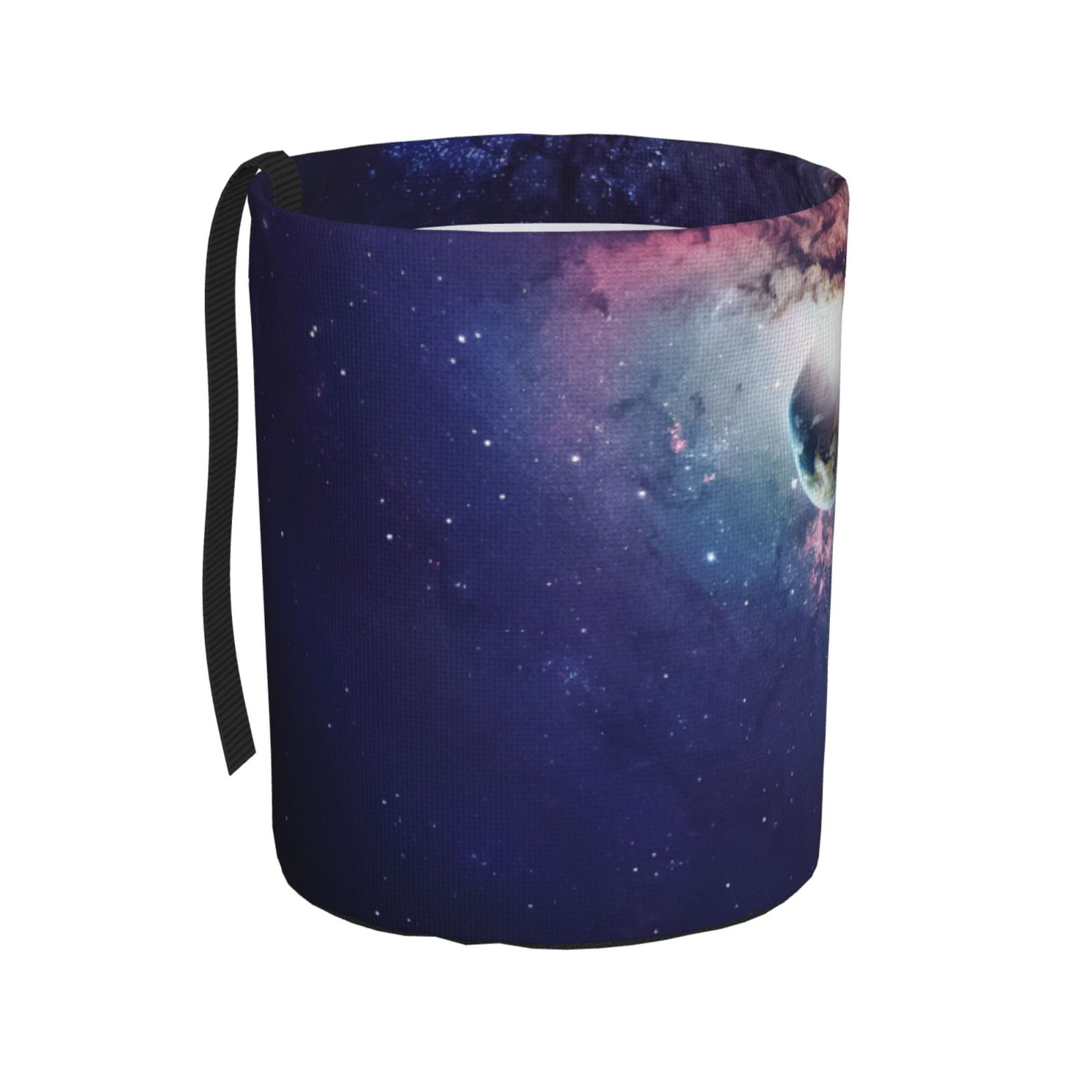 Honeii Planets Stars And Galaxies Print Waterproof Car Trash Can,Waterproof Portable Collapsible ...