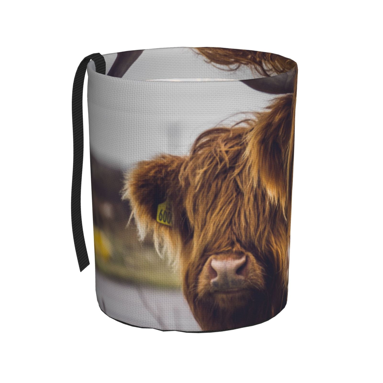Honeii Portrait Of Cow With Its Baby Cow Print Waterproof Car Trash Can ...