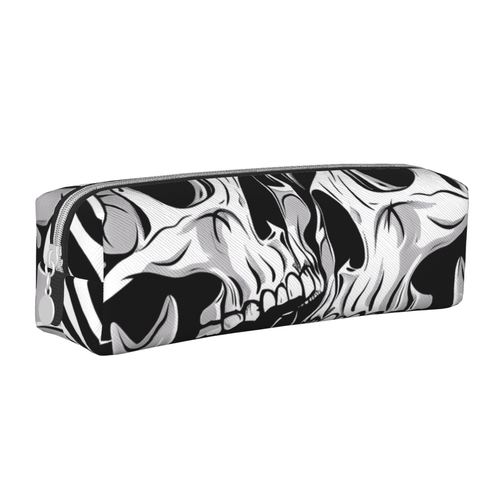 Honeii Psychedelic Skull Illusion Art Pattern Pencil Case, Pencil Pouch ...