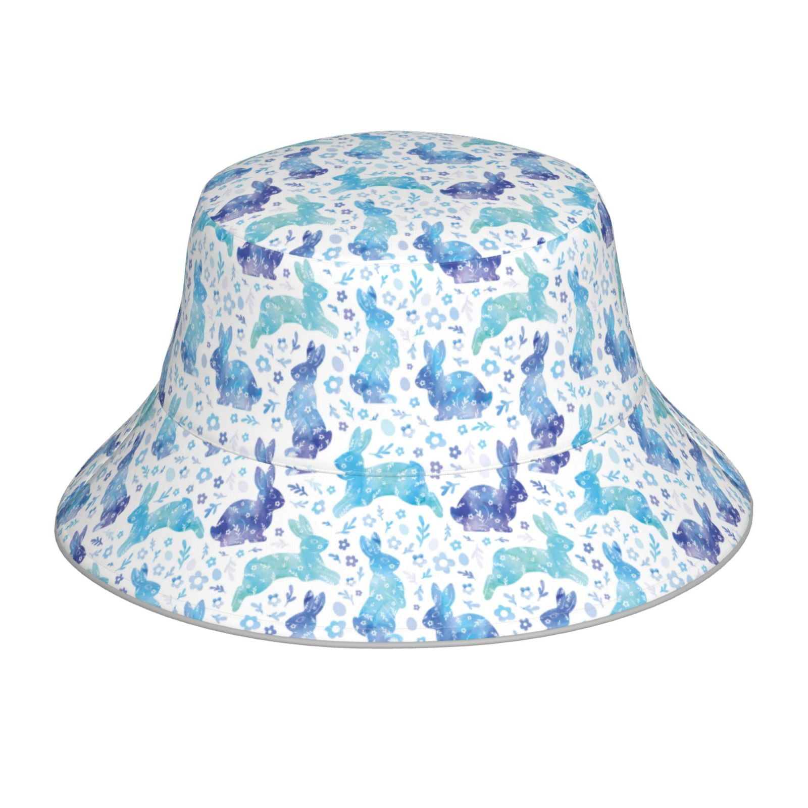 Honeii Rabbit2 for Unisex Bucket Hat Waterproof Rain Hat Reversible ...