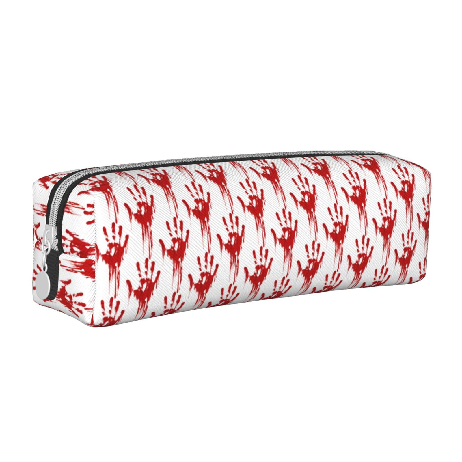Honeii Red Bloody Scary Hands Pattern Pencil Case, Pencil Pouch, Pencil ...