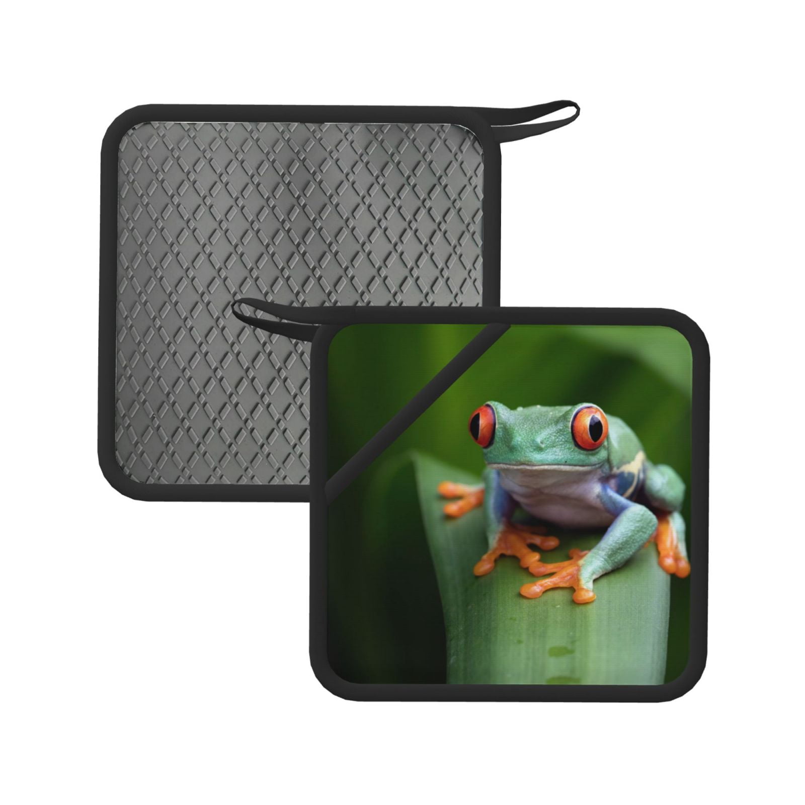 Honeii Red-Eyed Tree Frog for Silicone Trivets for Hot Pots and Pans ...